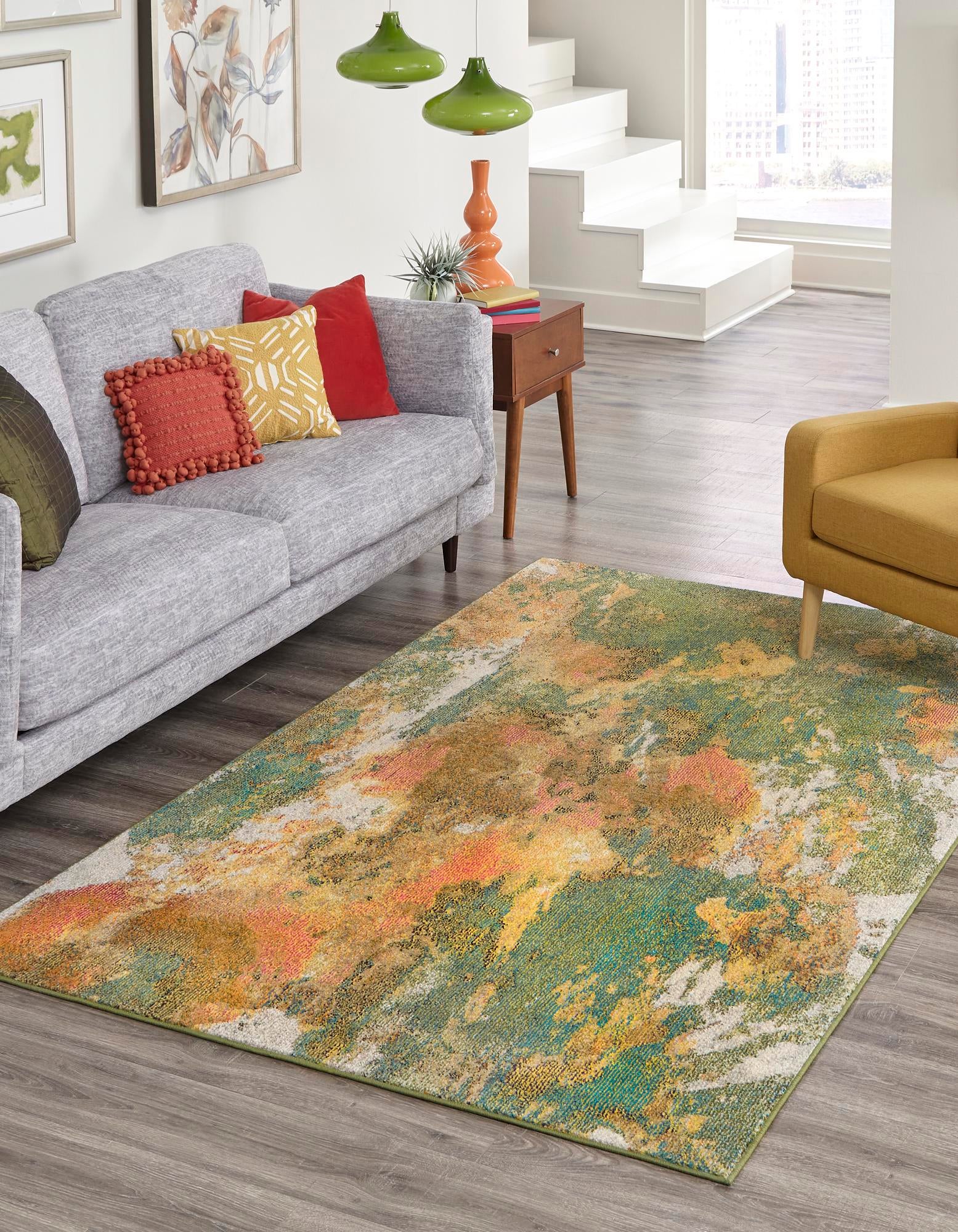 Green 9' x 12' Haerfest Rug | Rugs.com