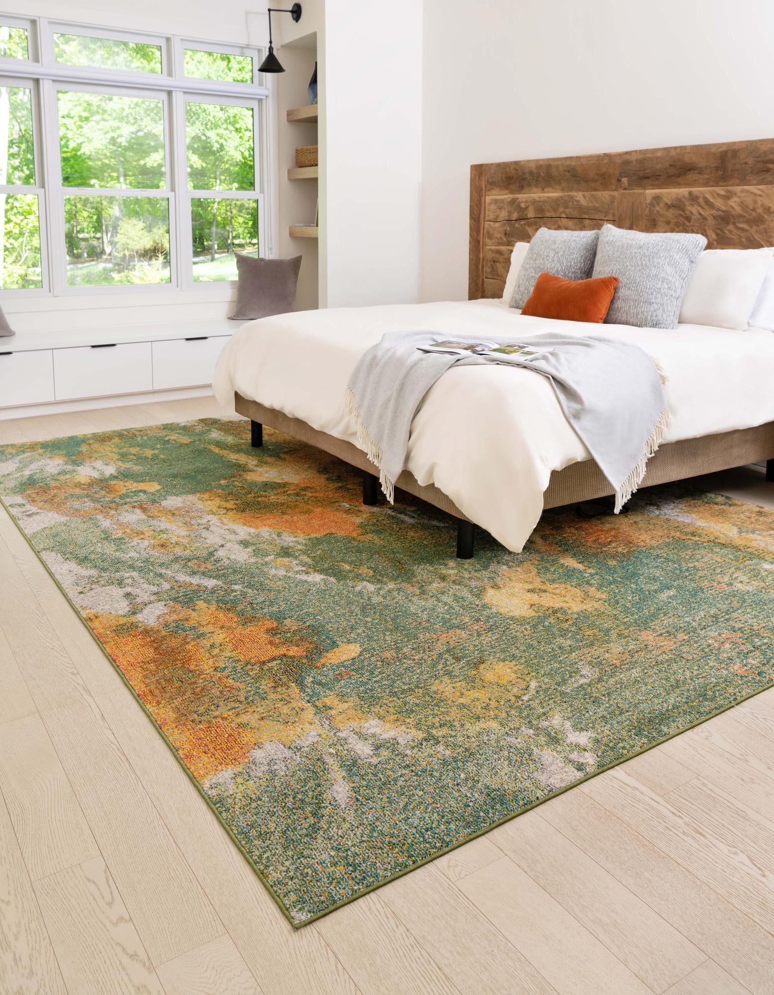 Green 9' x 12' Haerfest Rug | Rugs.com