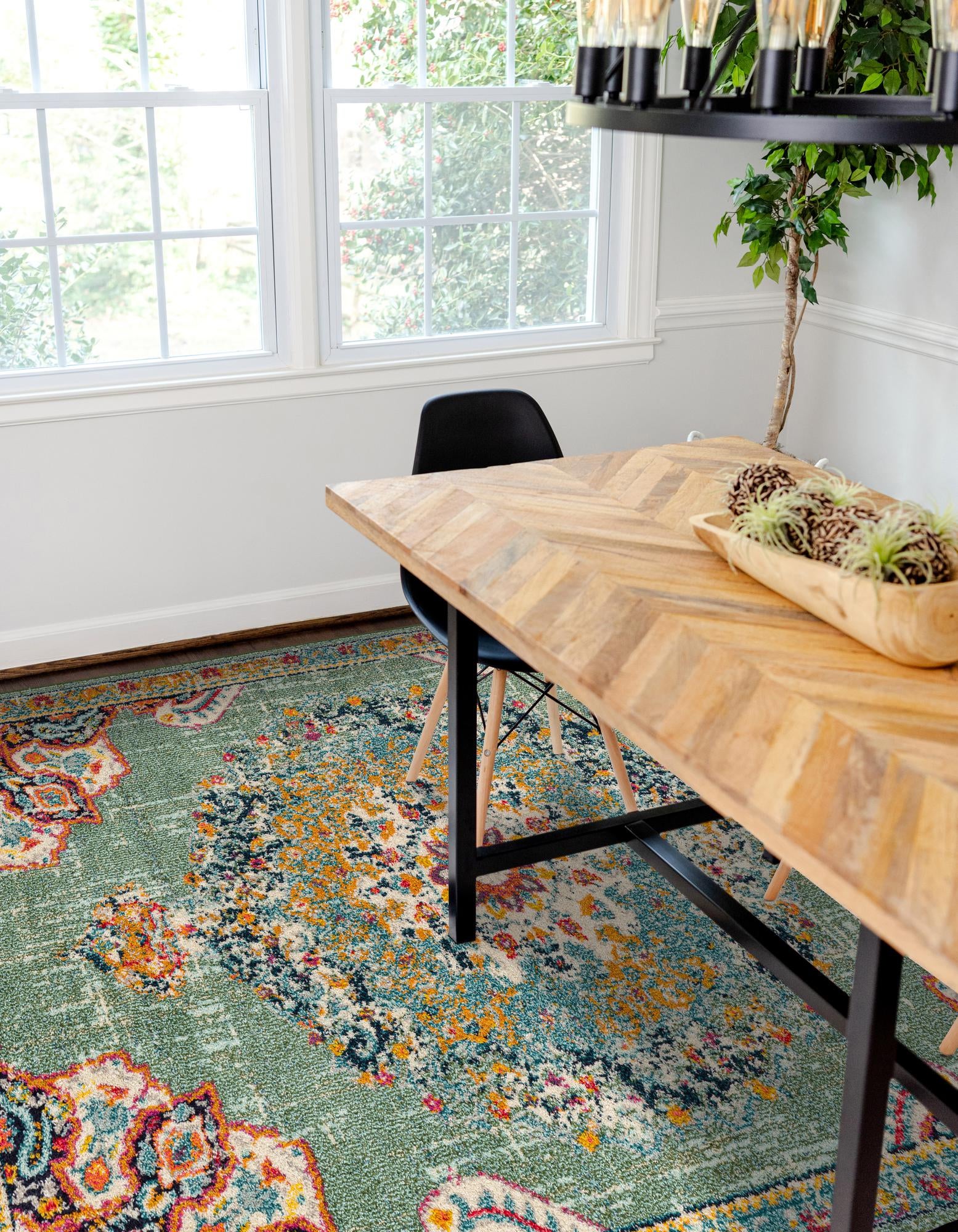 Green 8' x 10' Madeline Rug | Rugs.com