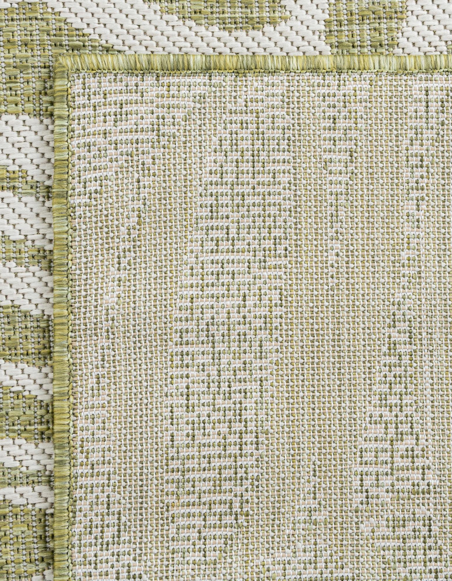 Green 7' x 10' Botanical Indoor / Outdoor Rug | Rugs.com