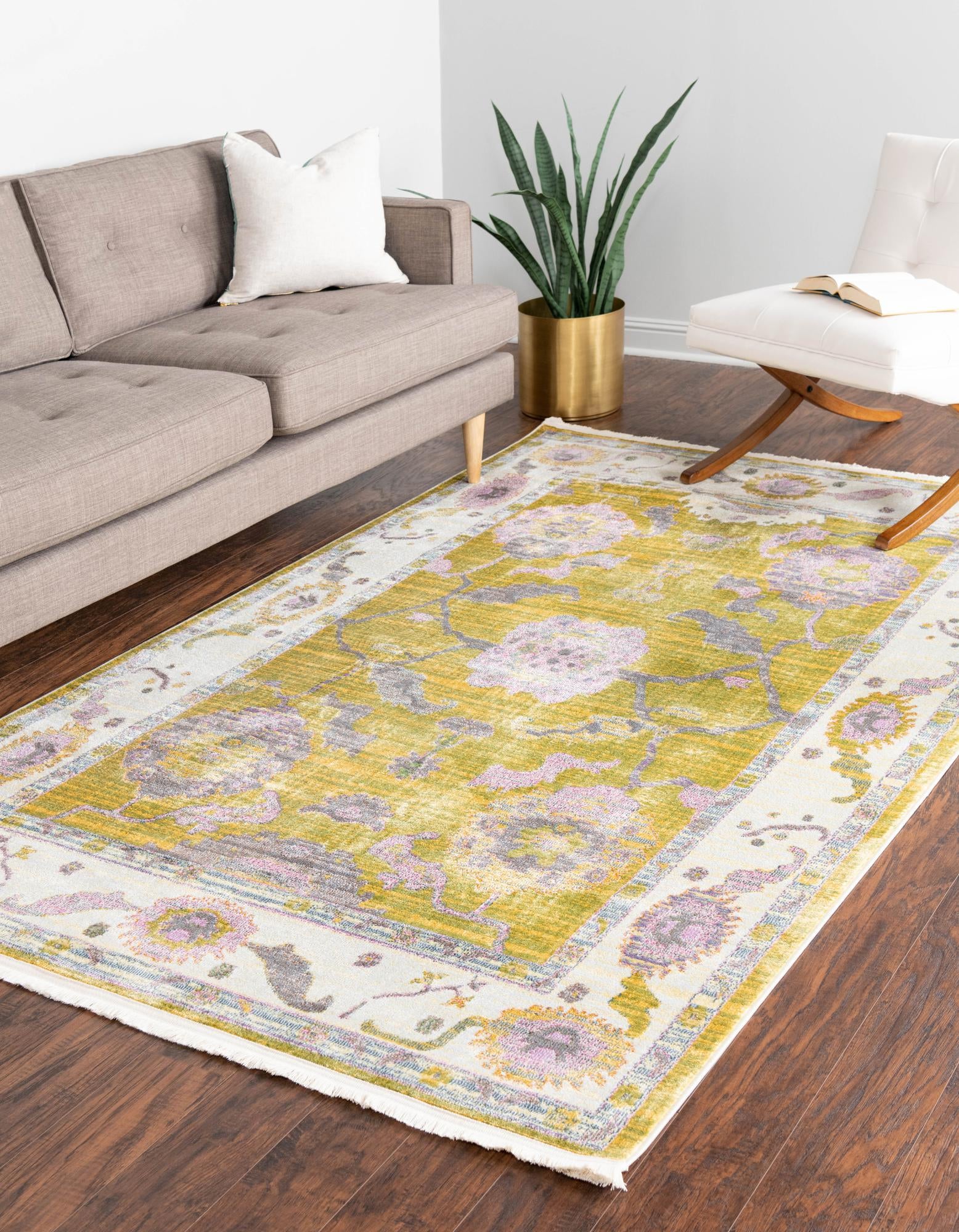 Green 8' 2 x 10' Paragon Rug | Rugs.com