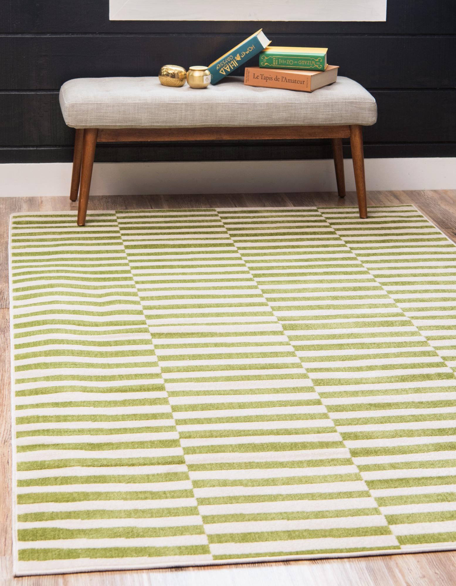 Green 8' x 10' Charleston Rug | Rugs.com