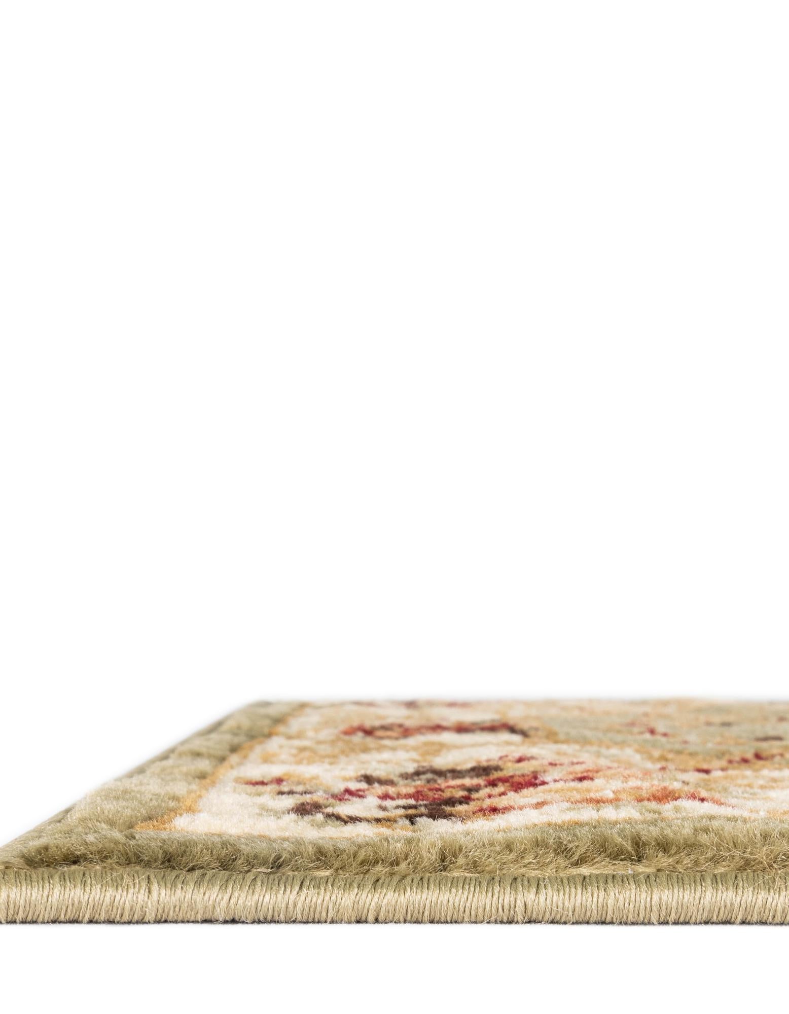 Green 2' 7 x 12' Chateau Runner Rug | Rugs.com