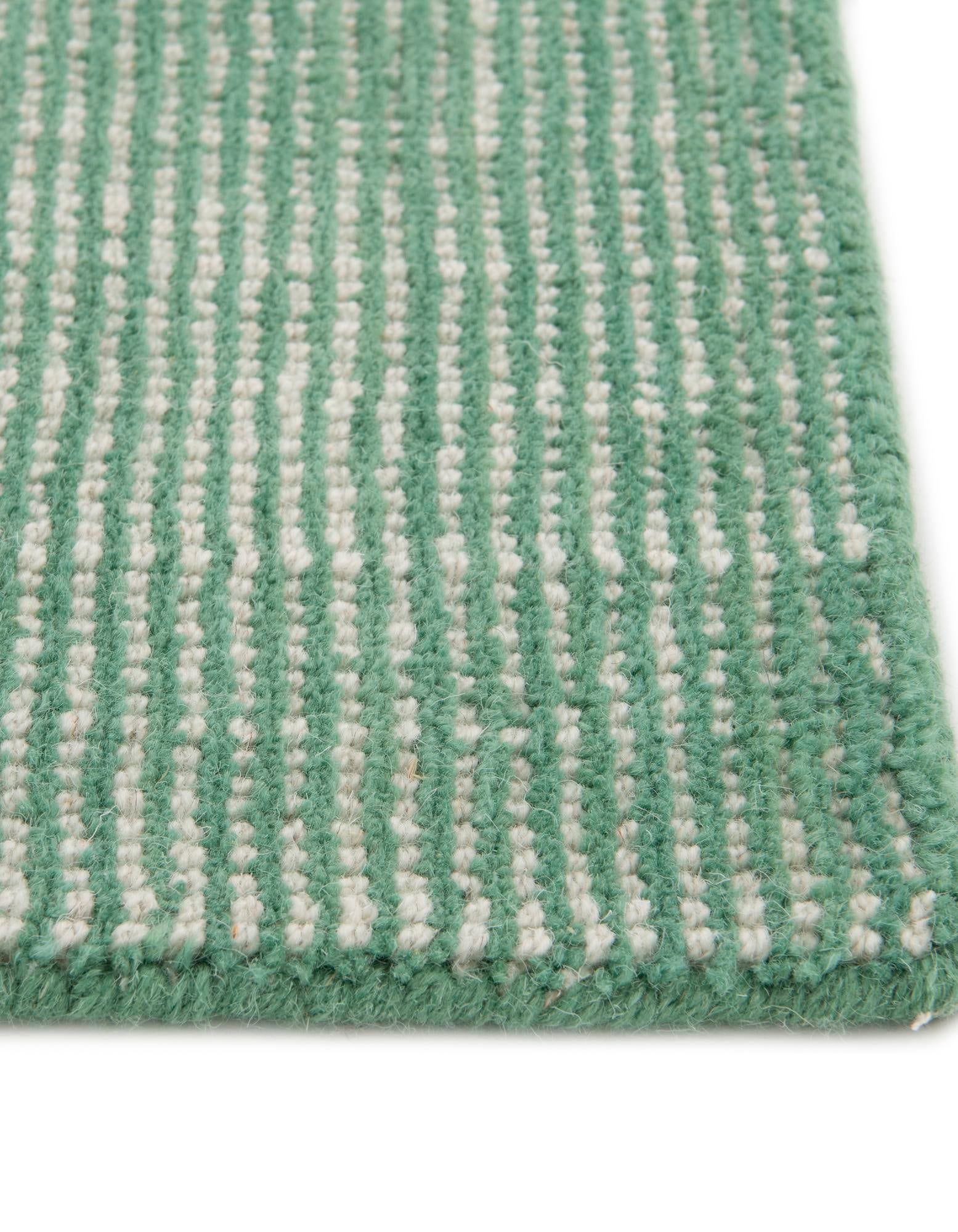Green 2' 7 x 14' 1 Hand Woven Jill Zarin English Manor Farmhouse Wool ...