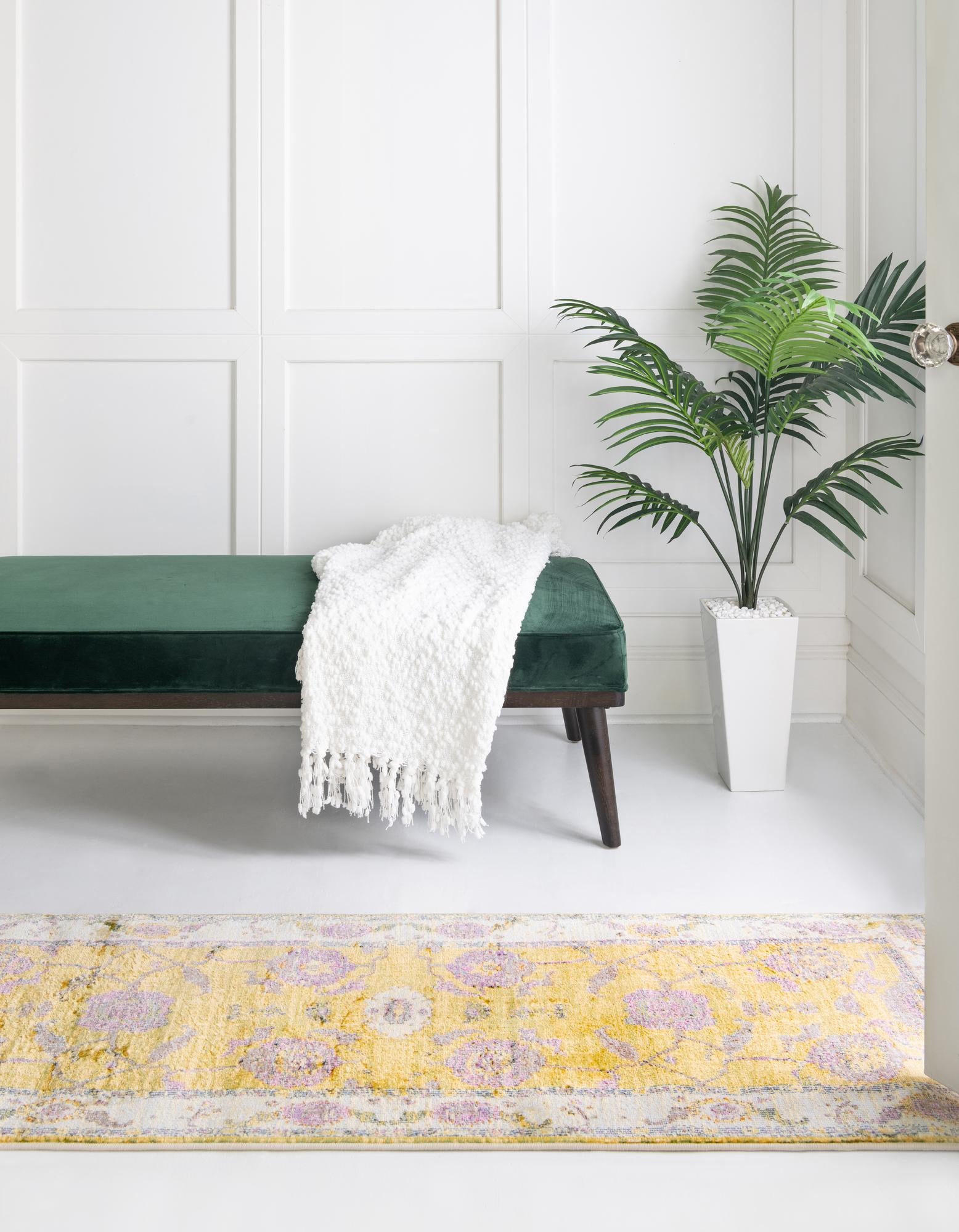 Green 2' 2 x 8' Paragon Runner Rug | Rugs.com