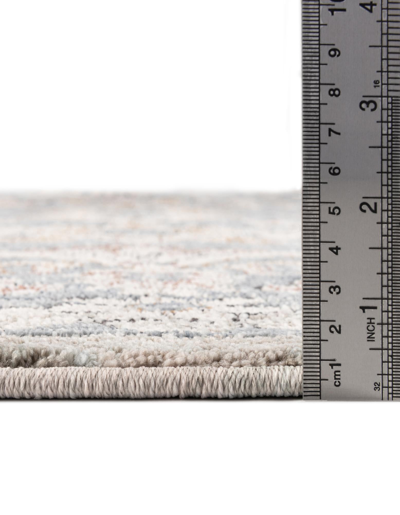 Harbor Blue 7' x 7' Eco Traditional Round Rug | Rugs.com