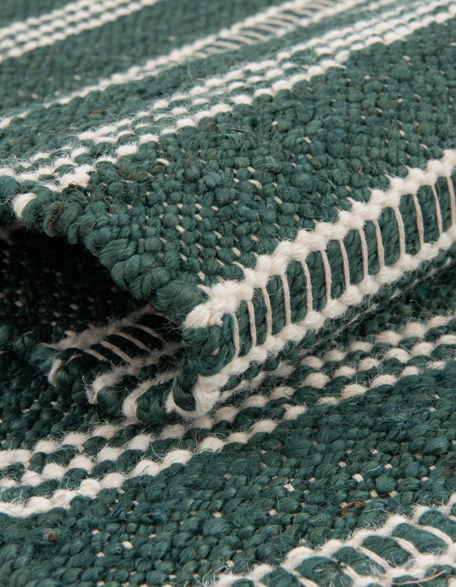 Hunter Green 10' x 10' Hand Woven Lariat Square Rug | Rugs.com