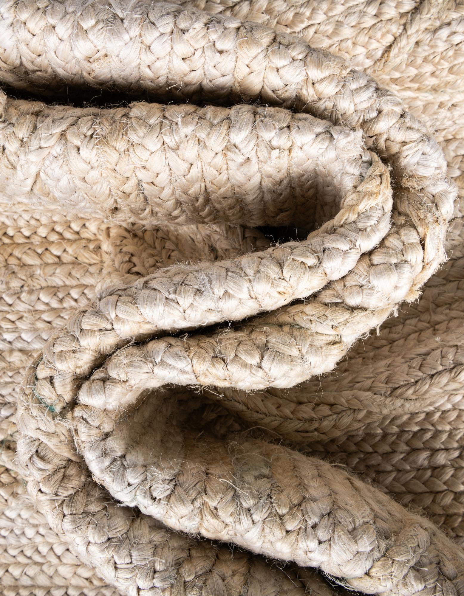 Ivory 8' x 11' Hand Braided Jute Rug | Rugs.com
