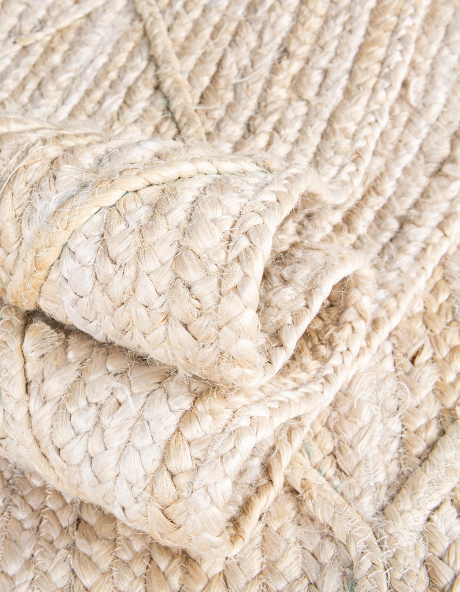 Ivory 8' x 10' Hand Braided Jute Rug | Rugs.com