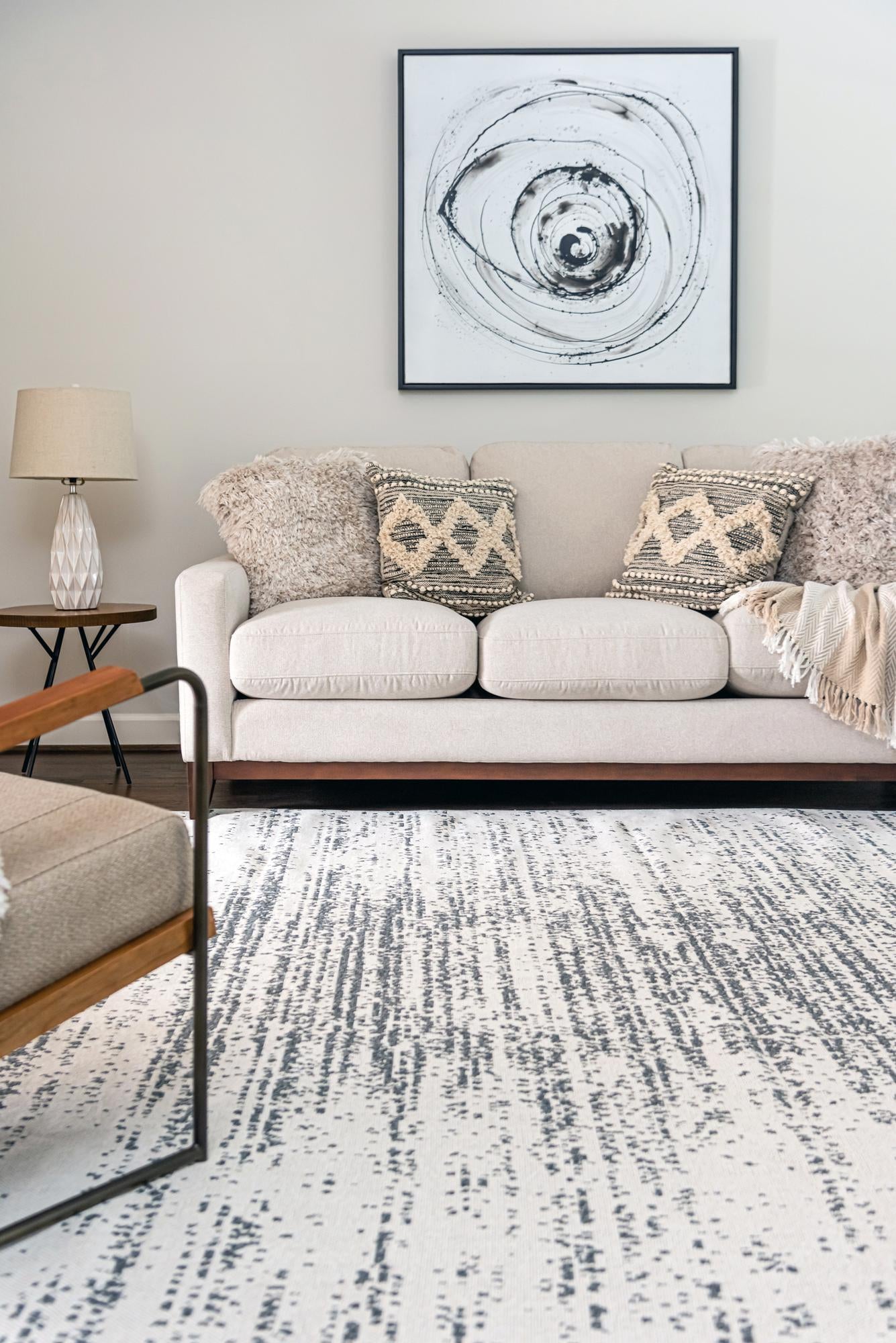 Ivory 8' 5 x 11' 4 Georgia Rug | Rugs.com