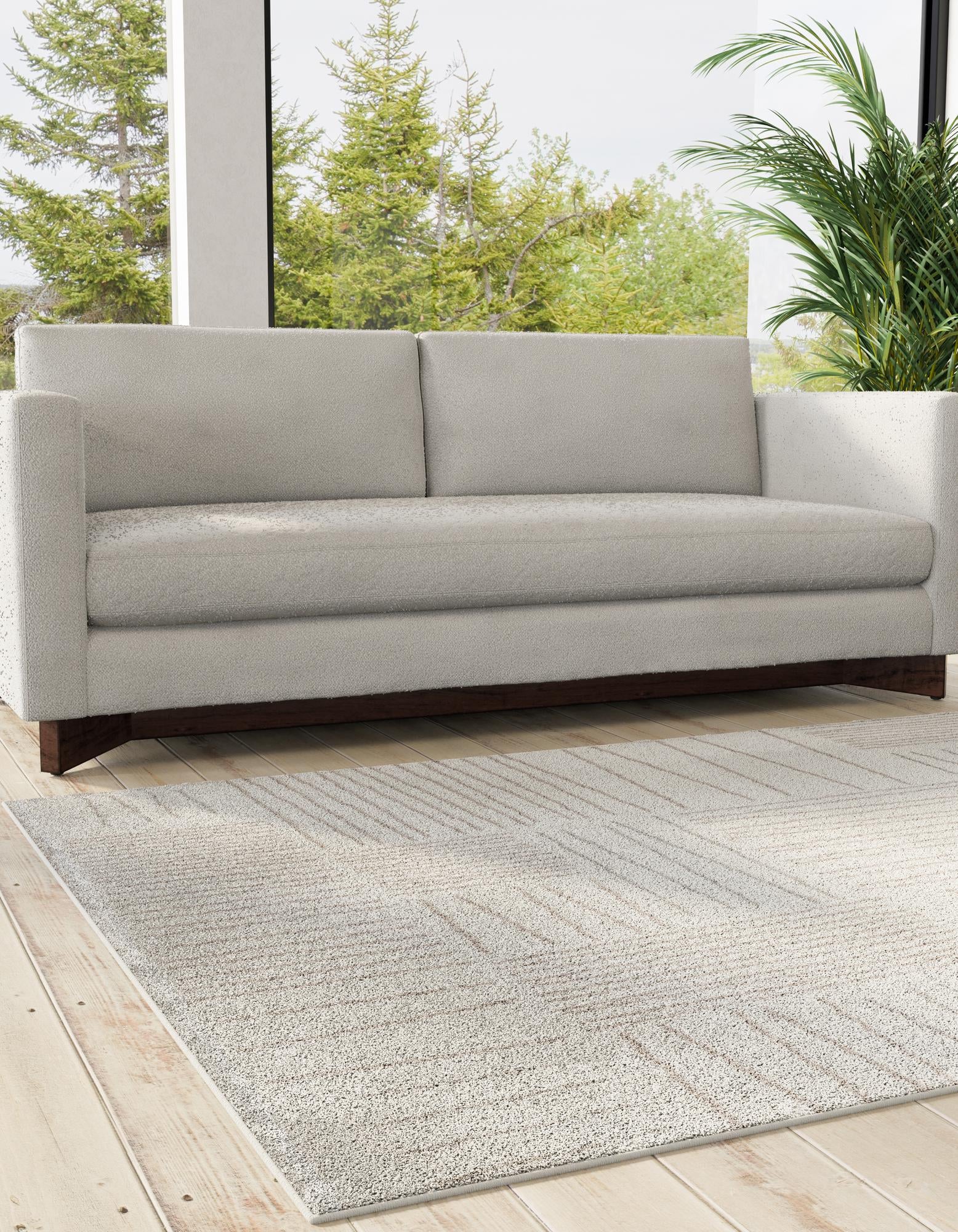 Ivory 9' x 12' Hanahan Rug | Rugs.com