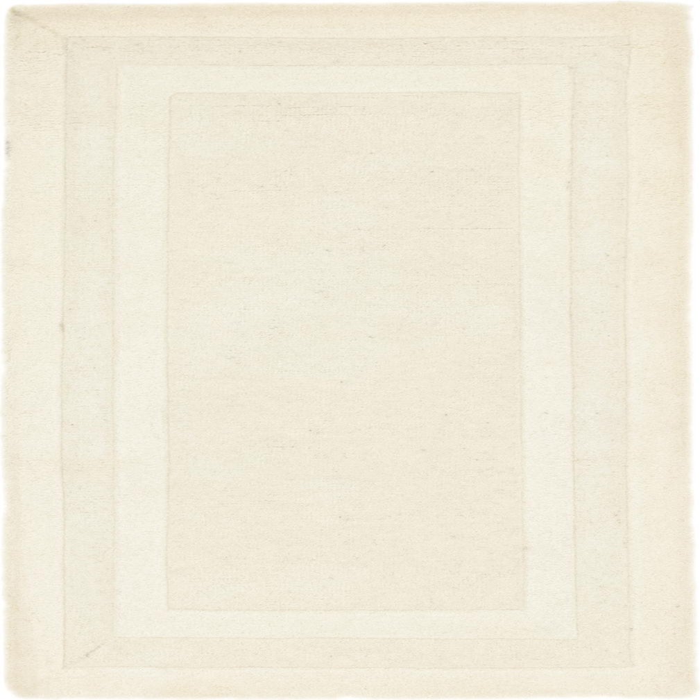 Ivory 2' 9 x 5' Luna Wool Rug | Rugs.com