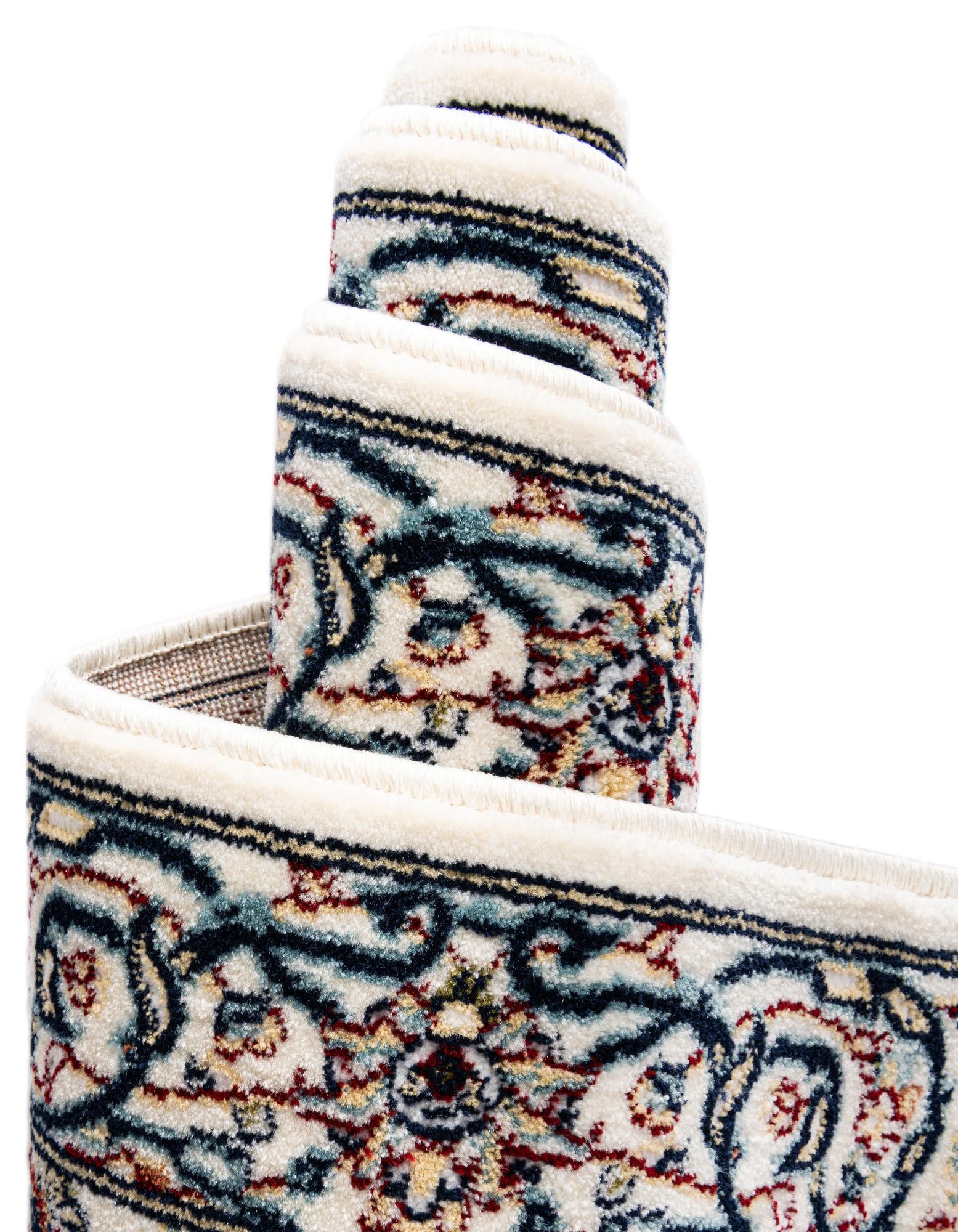 Ivory 7' 10 x 11' Nain Design Rug | Rugs.com