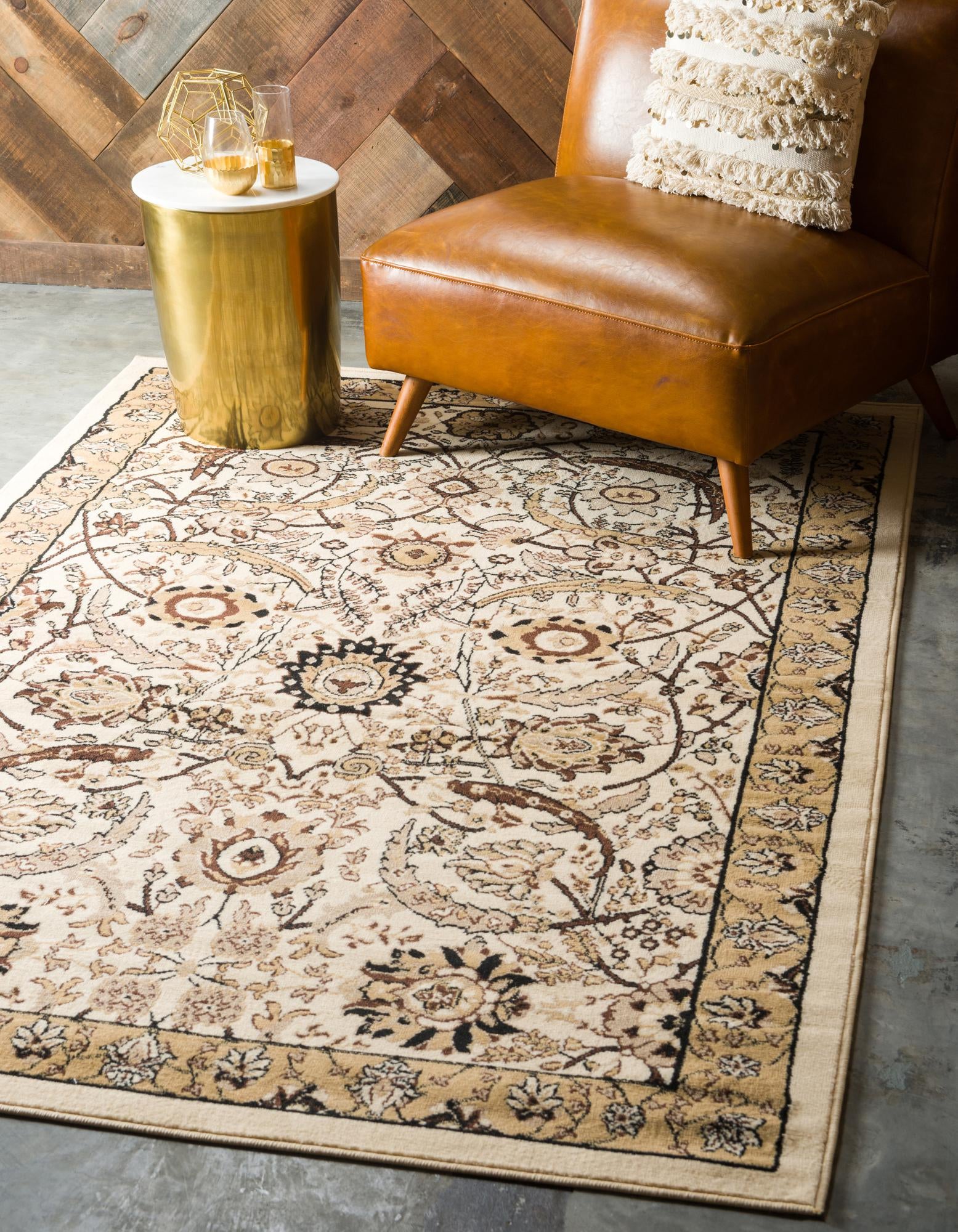 Cream 7' 10 x 10' Aditi Rug | Rugs.com