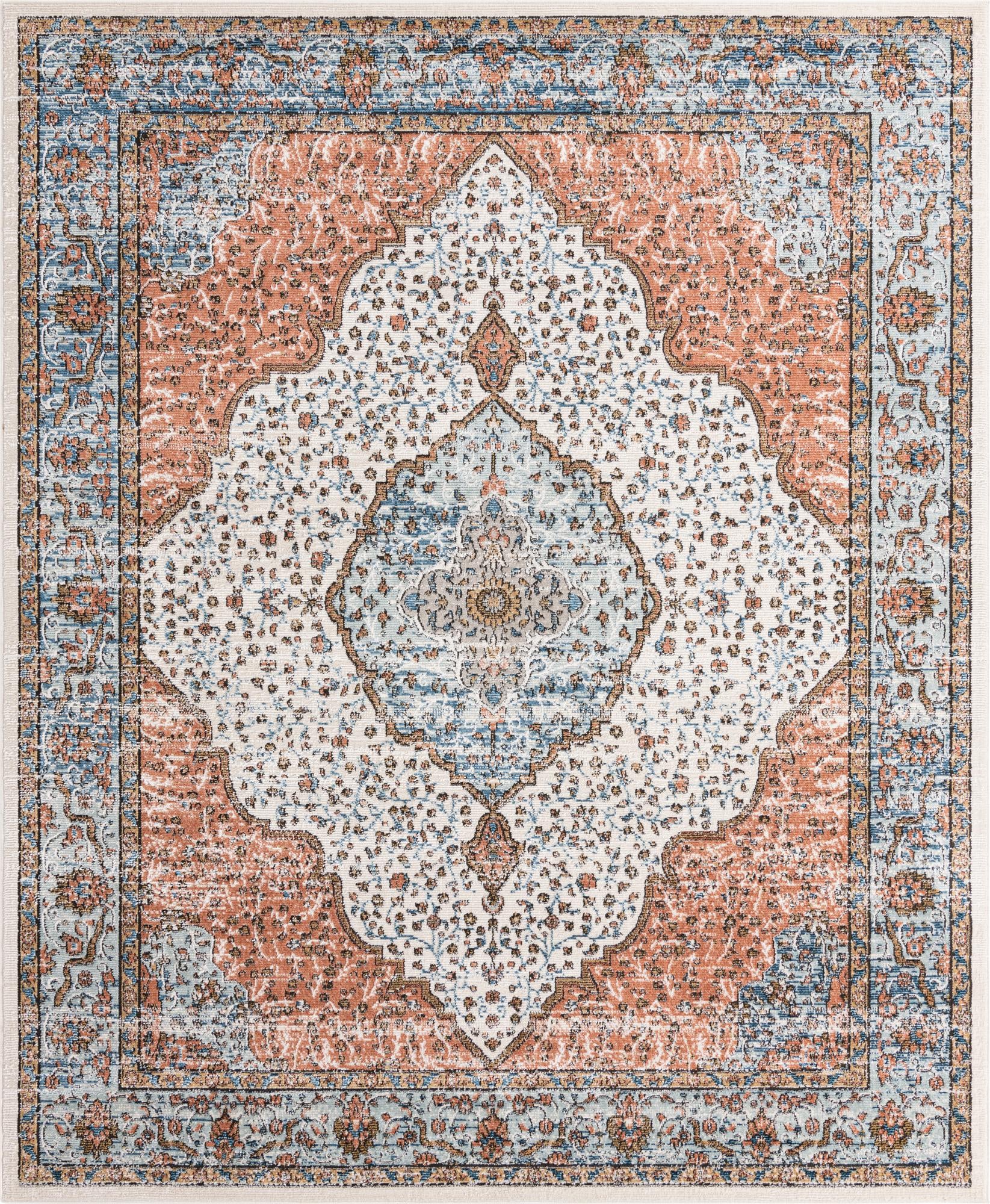 Ivory 7' 10 x 10' Nyla Rug | Rugs.com