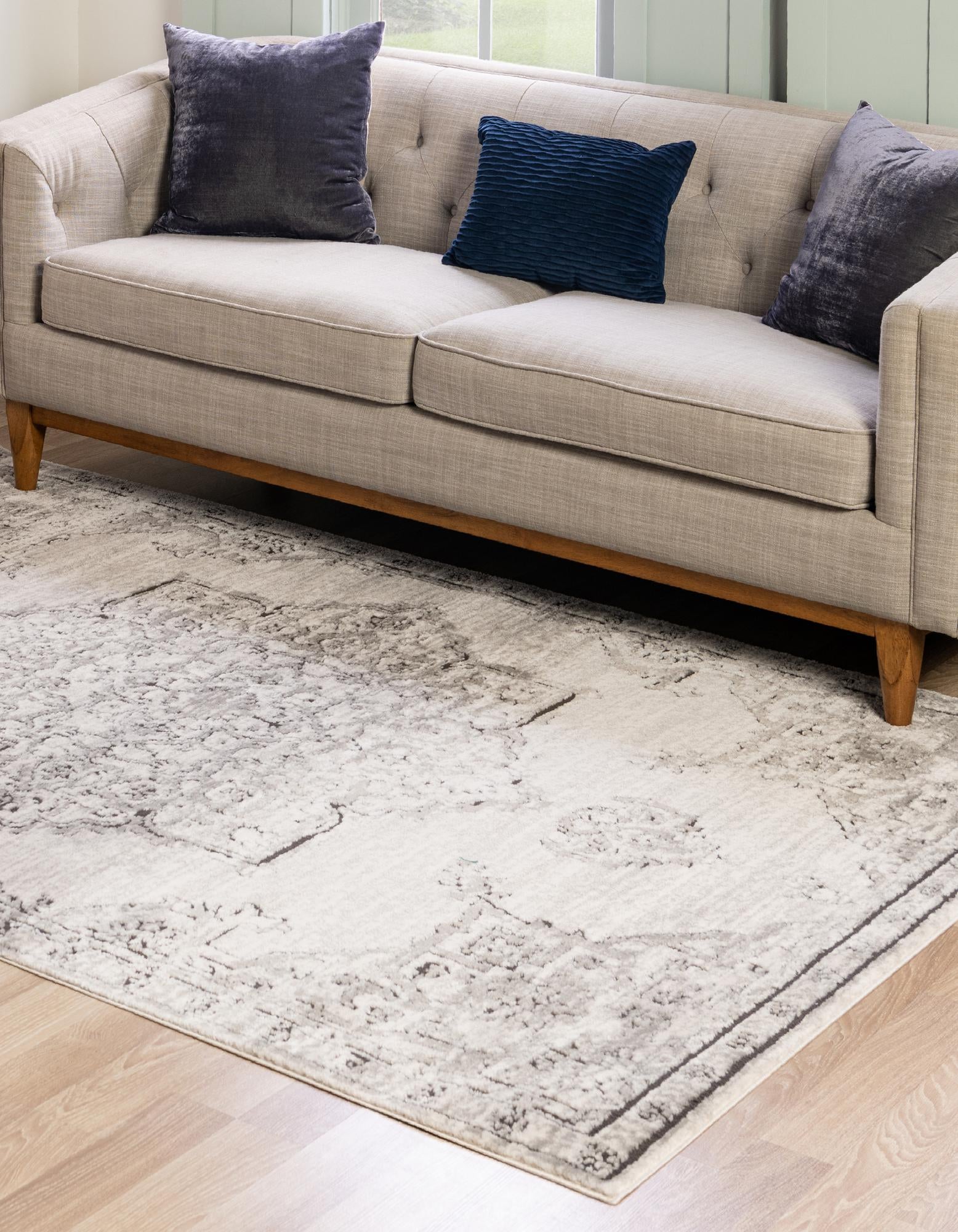 Ivory 7' 10 x 10' Nyla Rug | Rugs.com