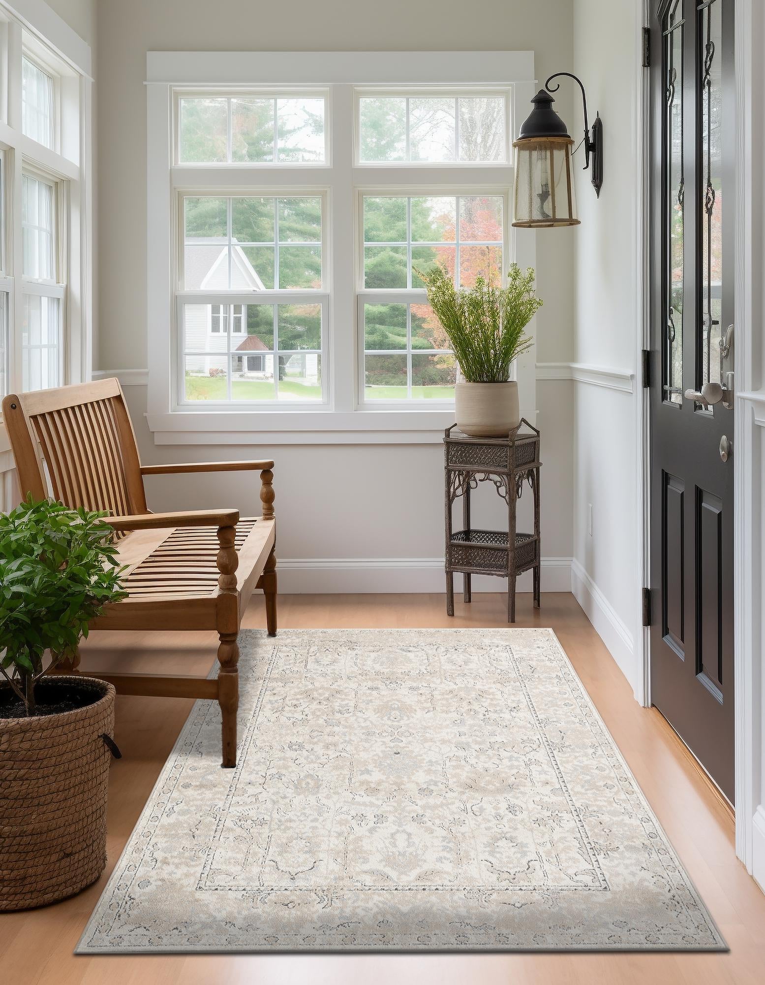 Ivory 9' x 12' Oregon Rug | Rugs.com