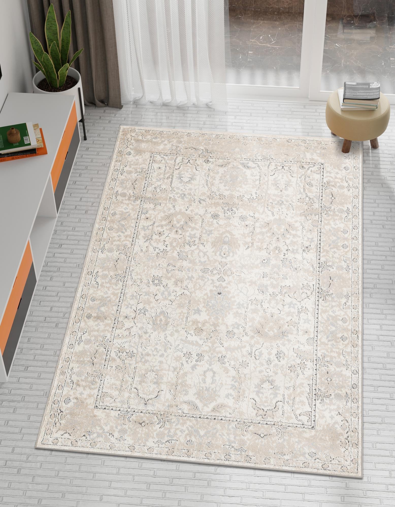 Ivory 7' x 10' Oregon Rug | Rugs.com