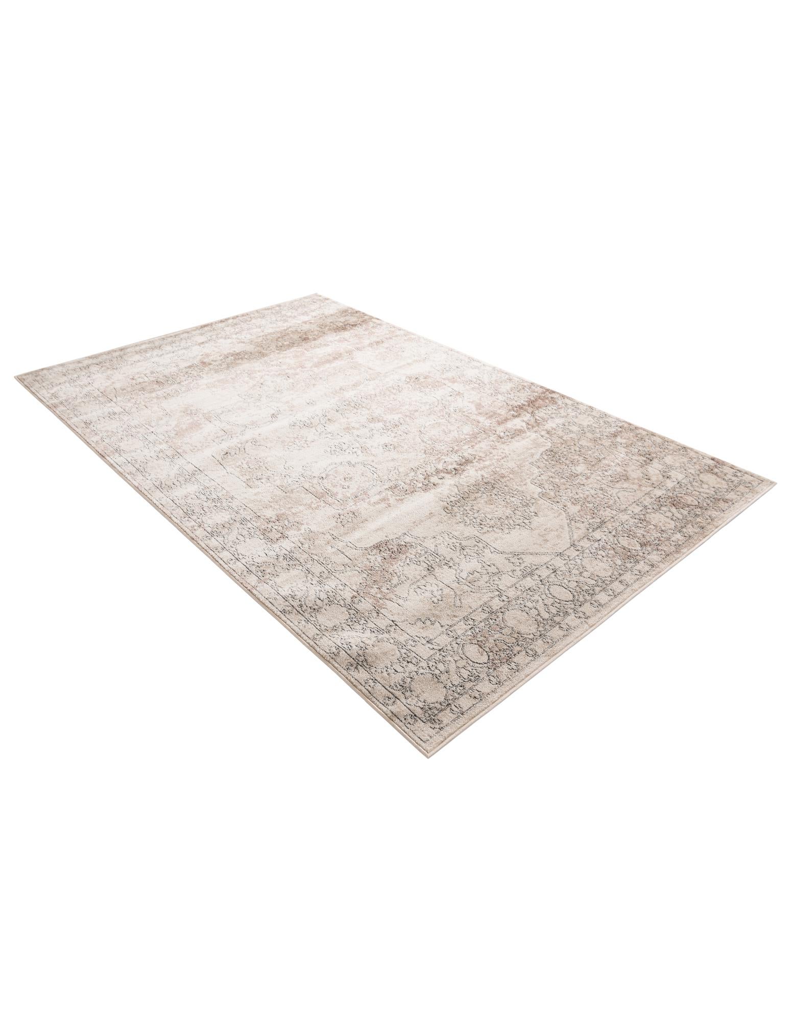 Ivory 5' 3 x 8' Oregon Rug | Rugs.com