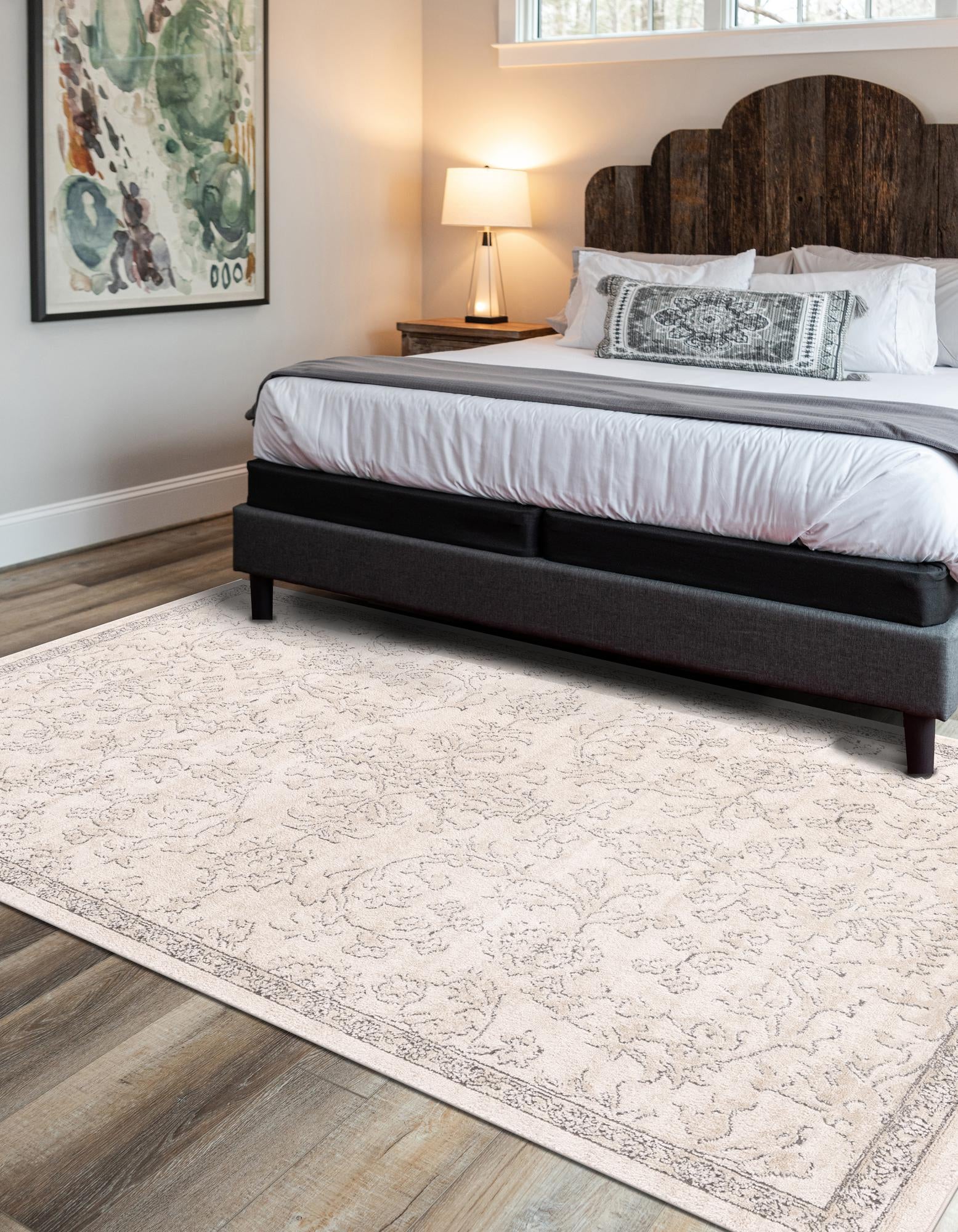 Ivory 6' x 9' Oregon Rug | Rugs.com