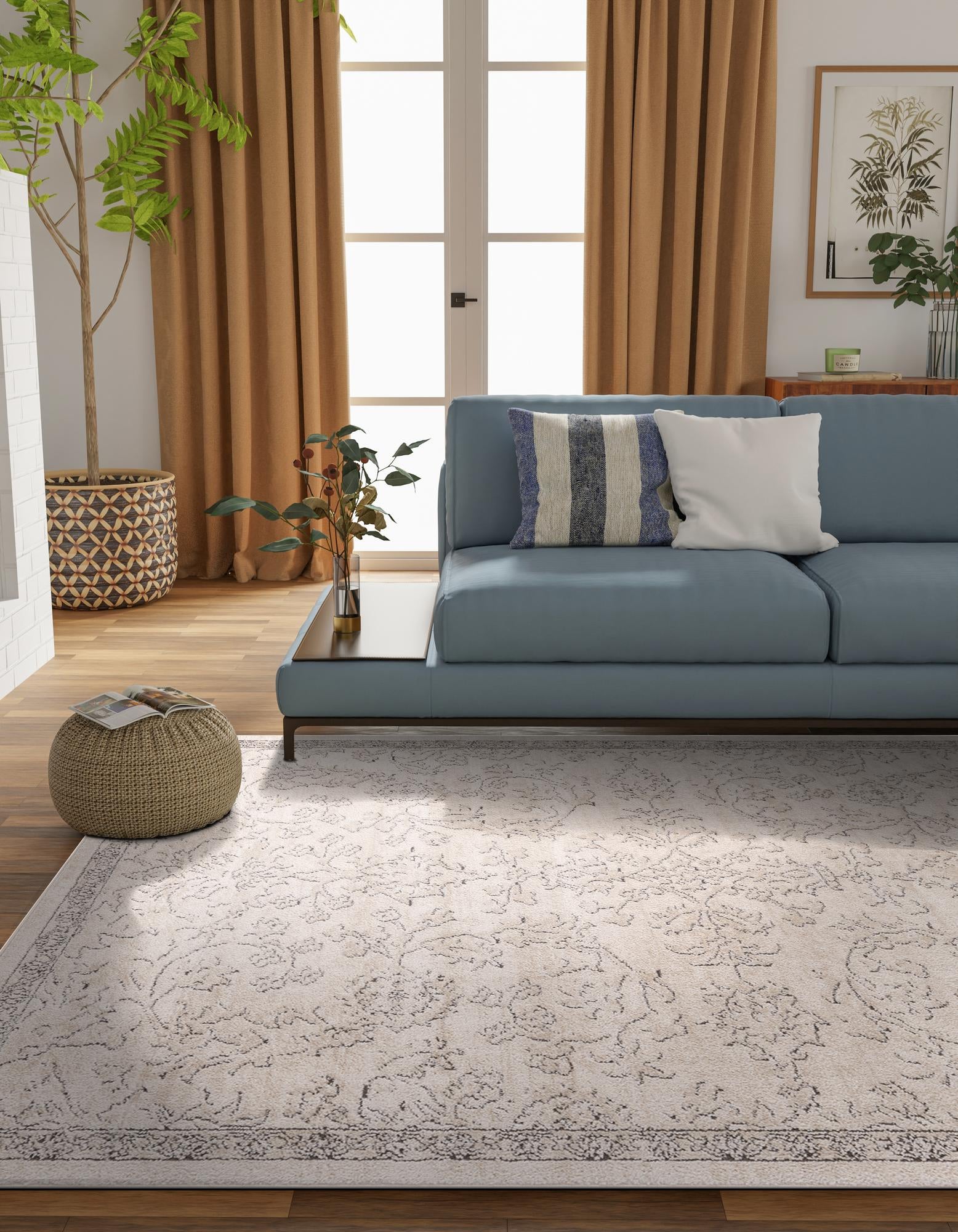 Ivory 9' x 12' Oregon Rug | Rugs.com