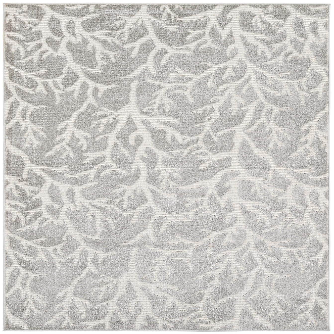 Ivory 5' 3 x 7' 8 Modern Indoor / Outdoor Rug | Rugs.com