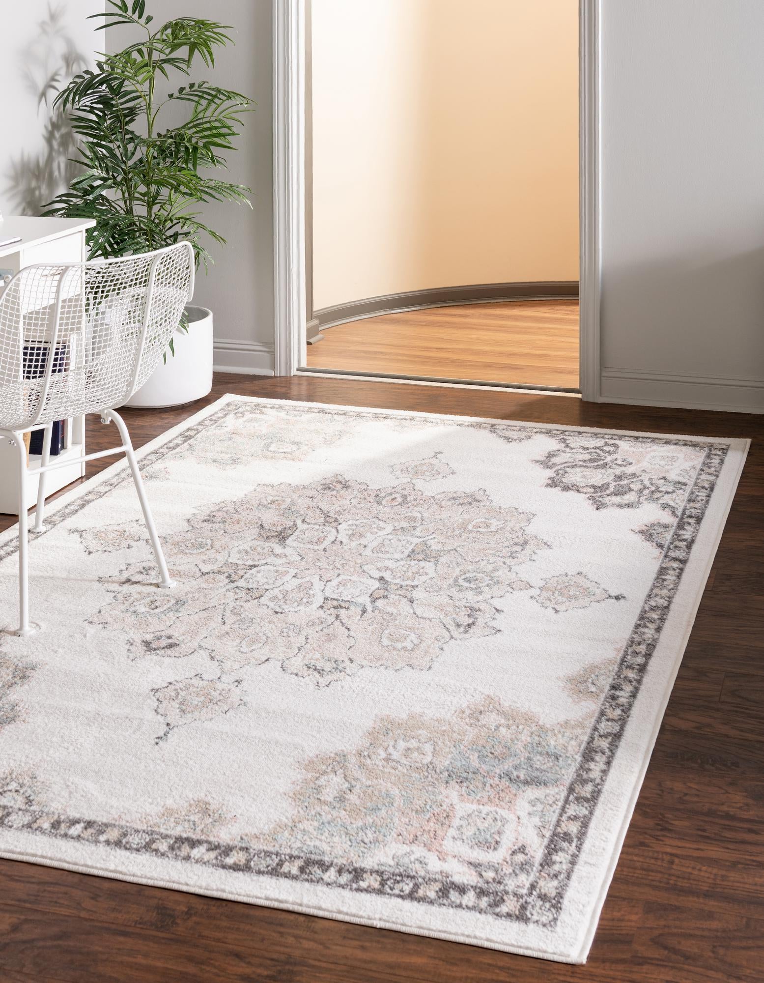 Ivory 7' 10 x 10' Parker Rug | Rugs.com