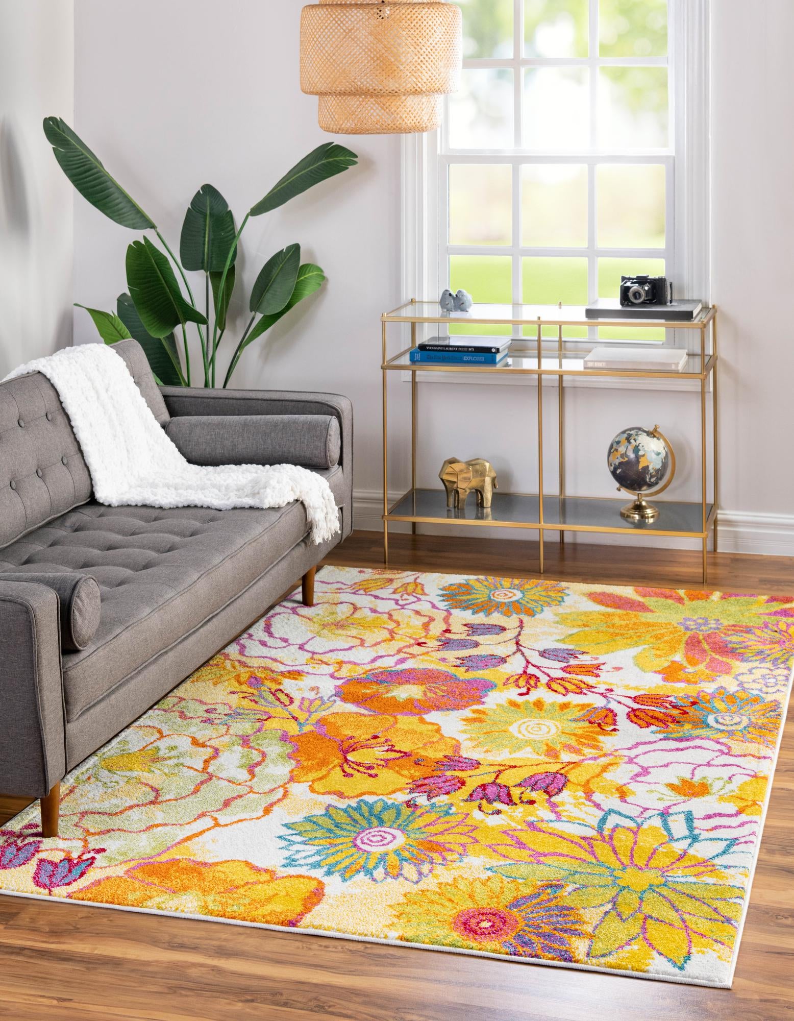 Ivory 2' x 3' Tuscany Rug | Rugs.com