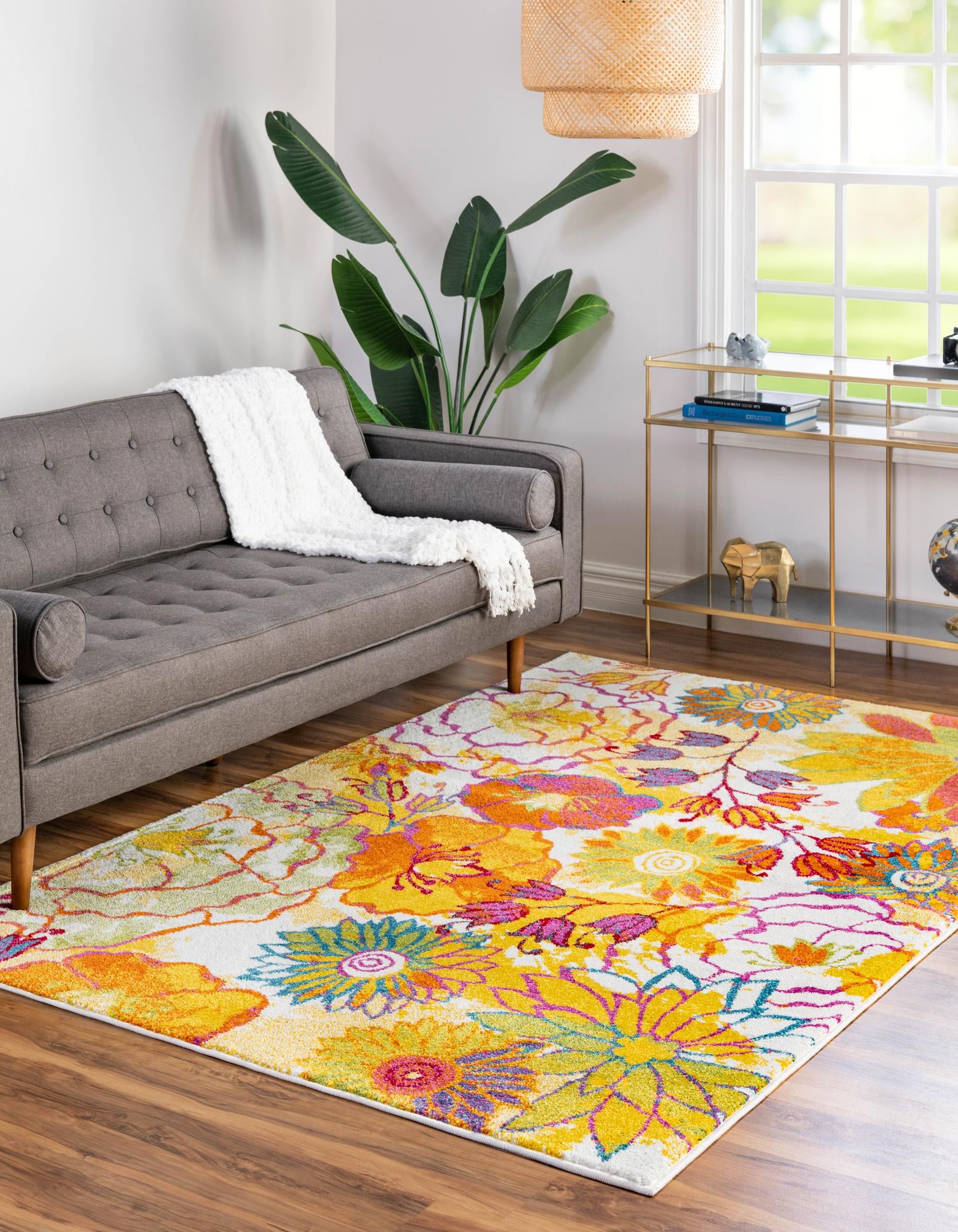 Ivory 9' x 12' 2 Tuscany Rug | Rugs.com