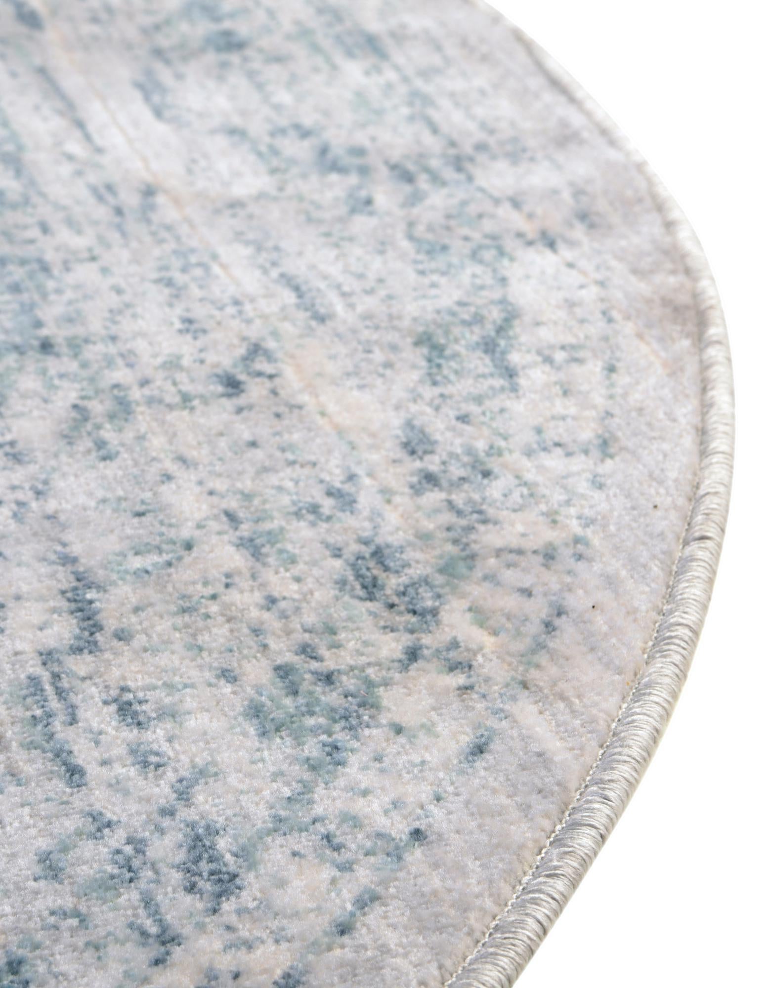 Ivory 5' x 5' Noble Round Rug | Rugs.com