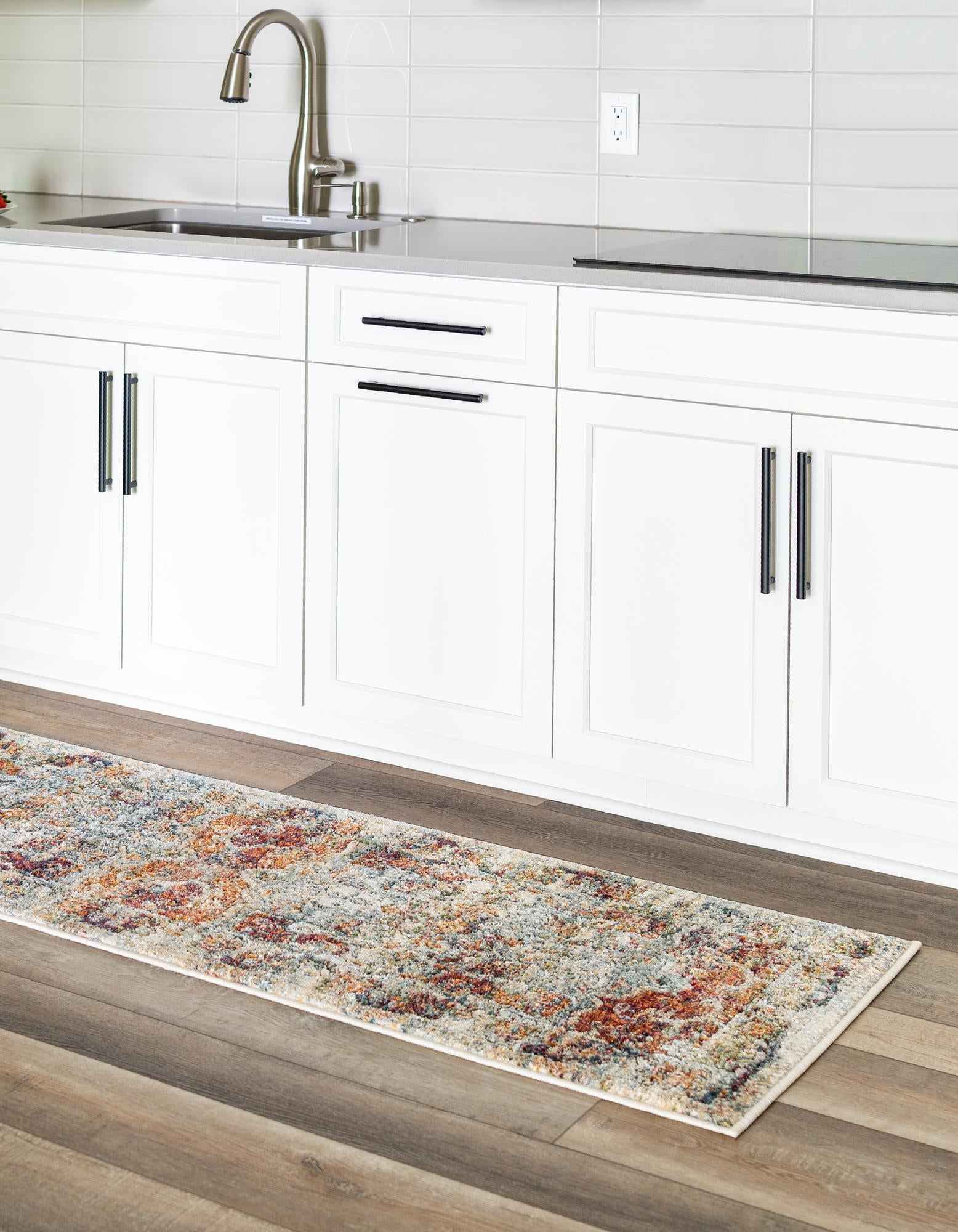 Ivory 2' 7 x 16' 5 Isabella Runner Rug | Rugs.com