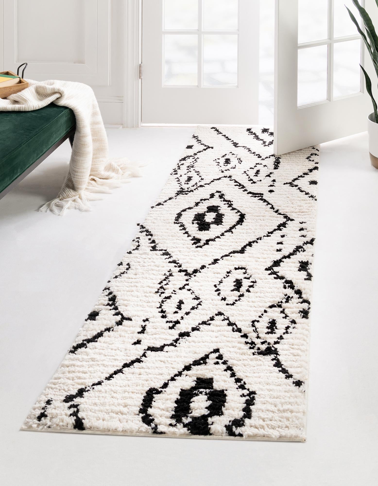 Ivory 2' 2 x 6' Morocco Runner Rug | Rugs.com