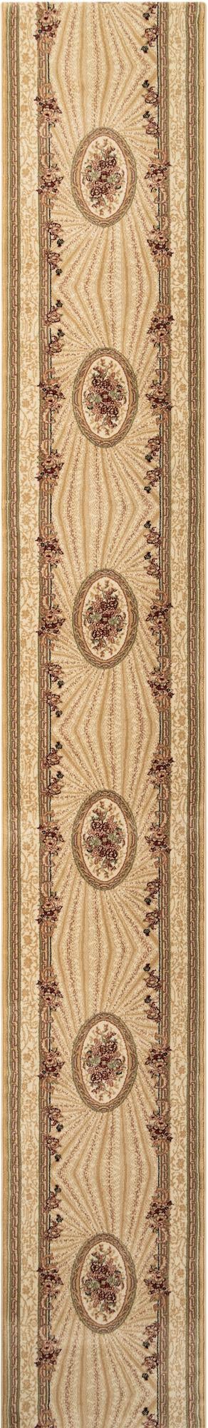 Ivory 2' 7 x 10' Tuscany Runner Rug | Rugs.com
