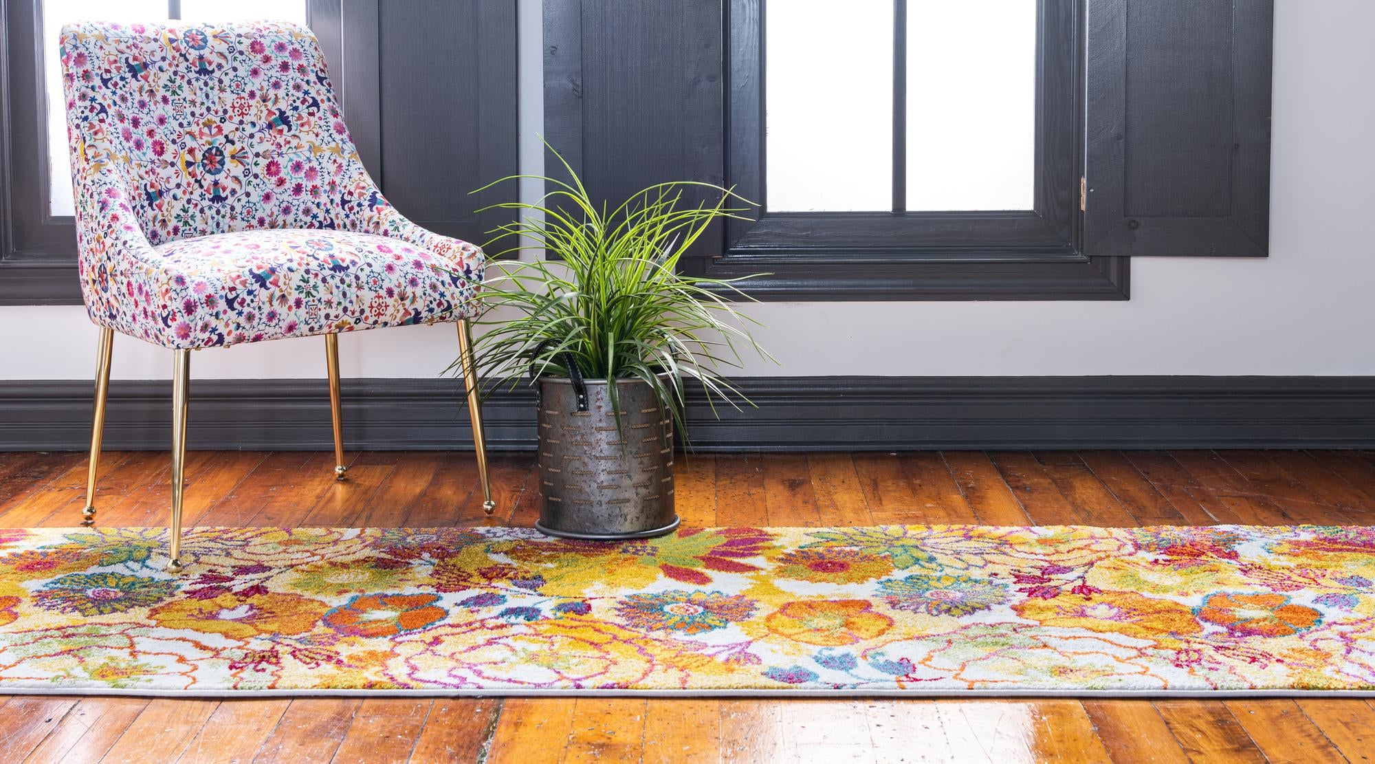 Ivory 2' x 6' Tuscany Runner Rug | Rugs.com