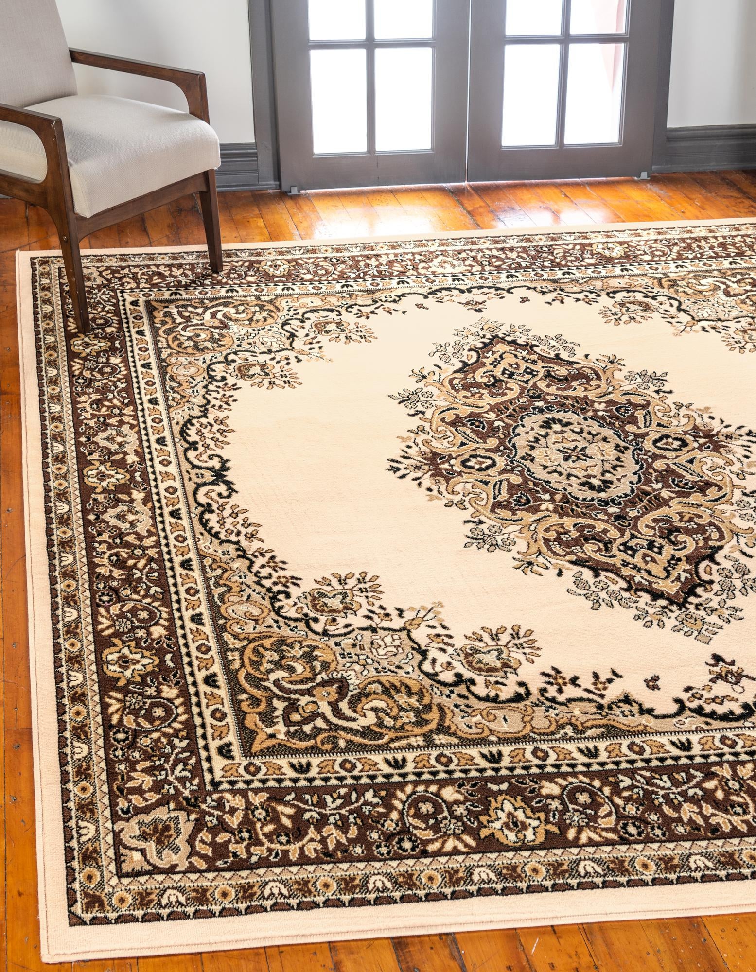 Ivory 7' 10 x 10' Amaya Rug | Rugs.com