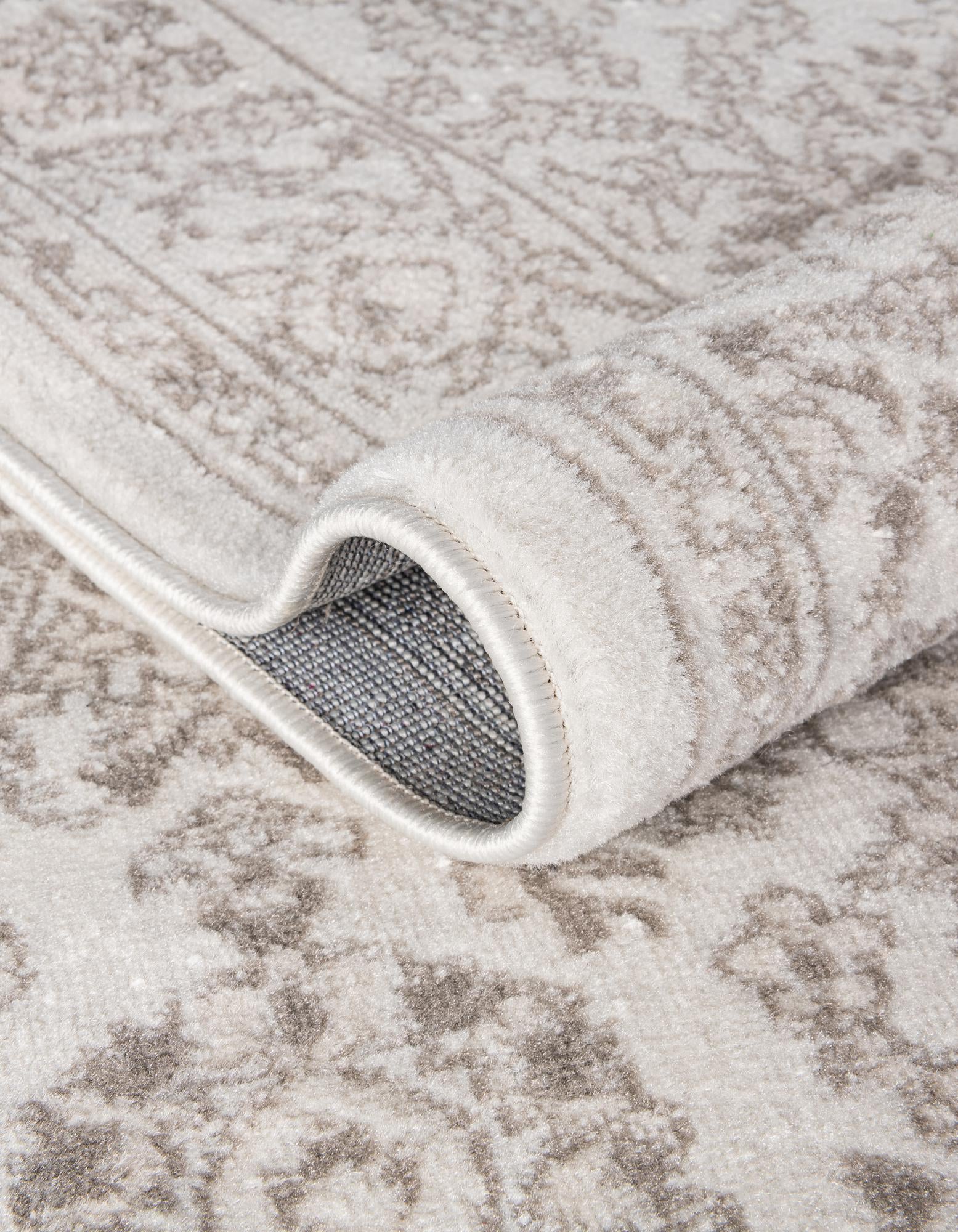 Ivory 12' x 12' Charlotte Square Rug | Rugs.com