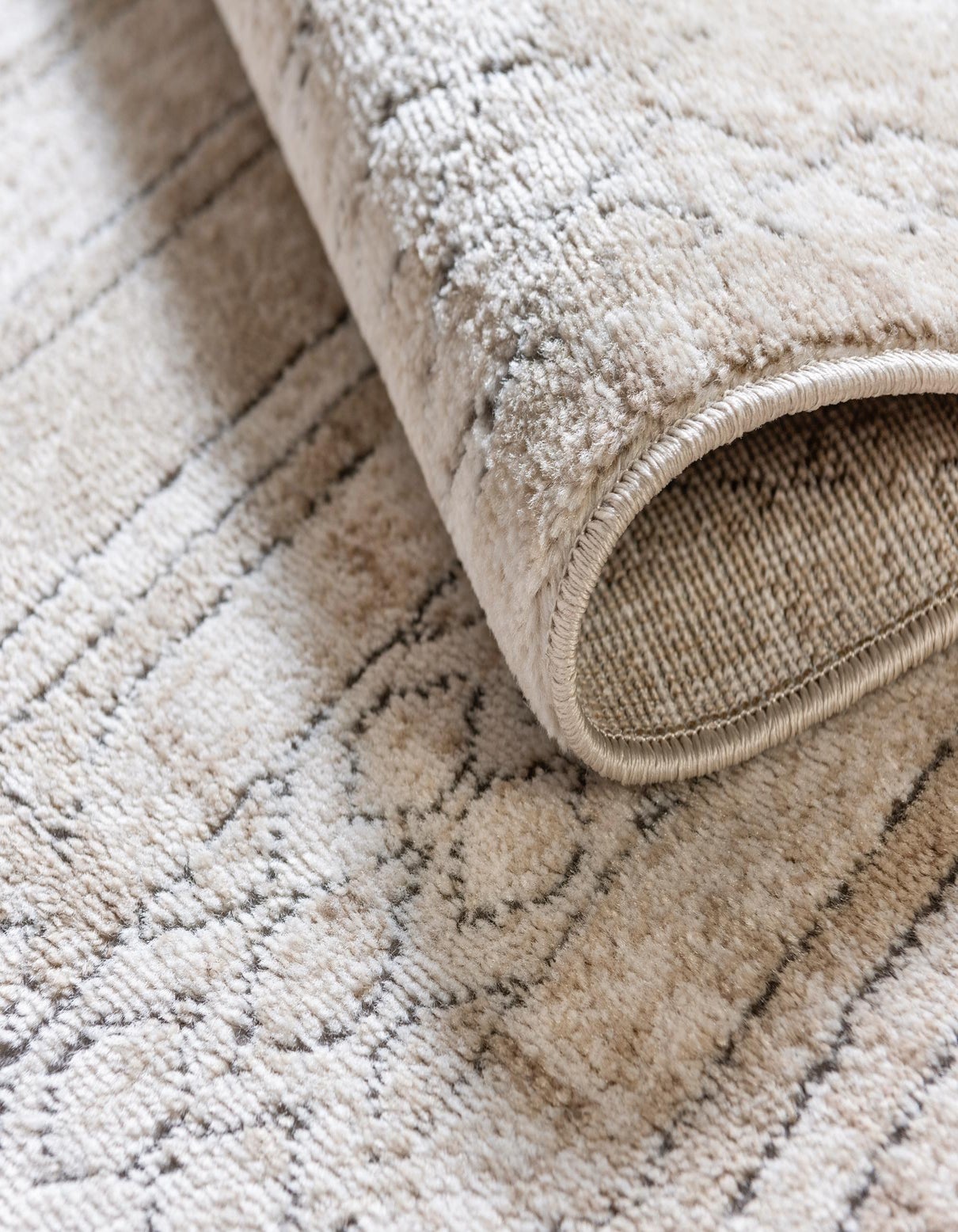 Ivory 7' 10 x 7' 10 Oregon Square Rug | Rugs.com