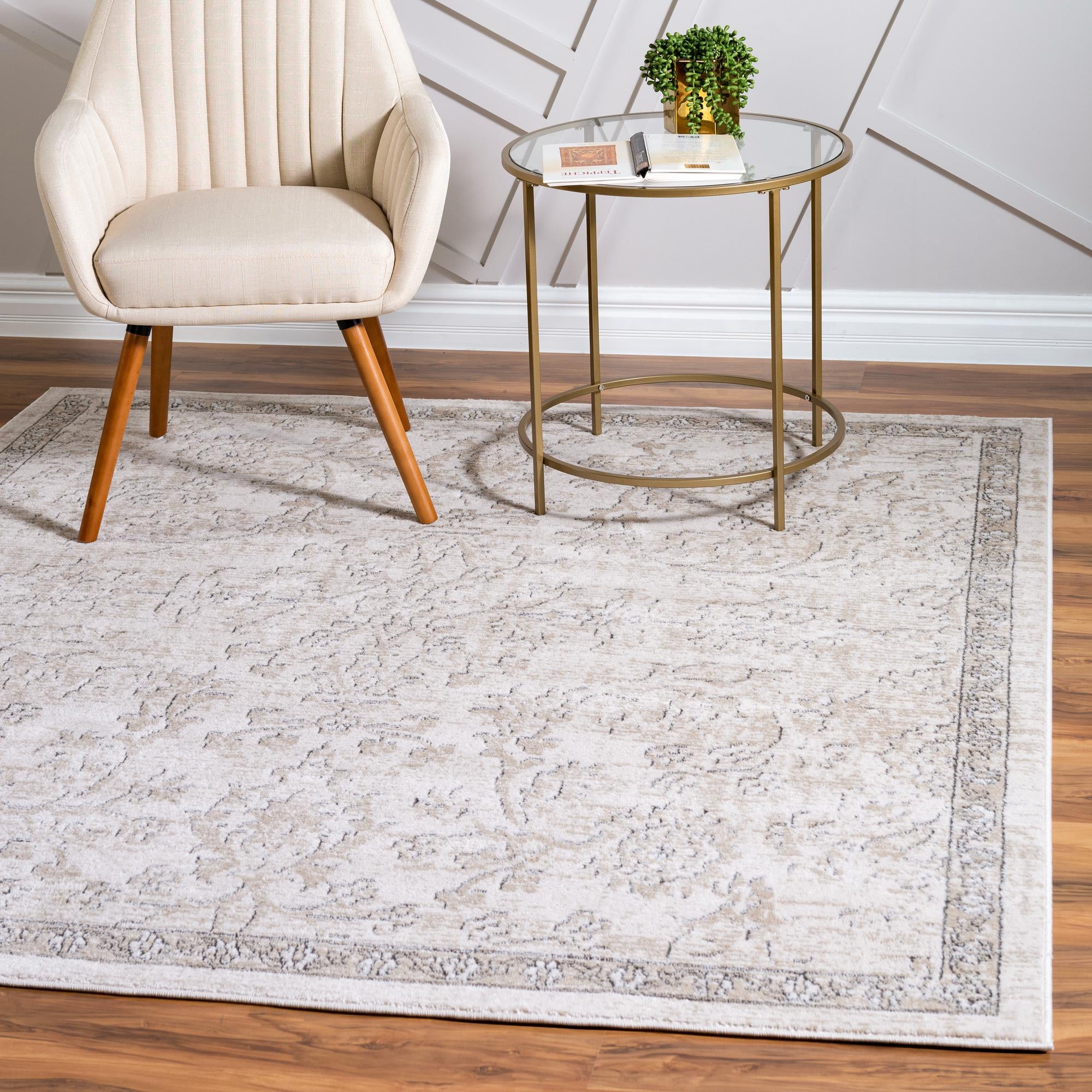 Ivory 5' x 8' Oregon Rug | Rugs.com