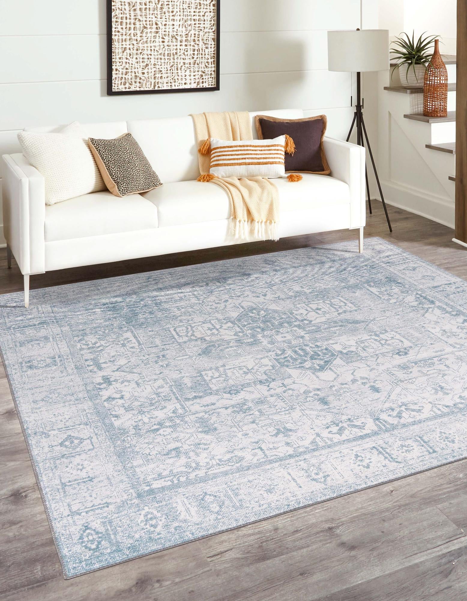 Ivory 7' 6 x 7' 6 Timeless Square Rug | Rugs.com