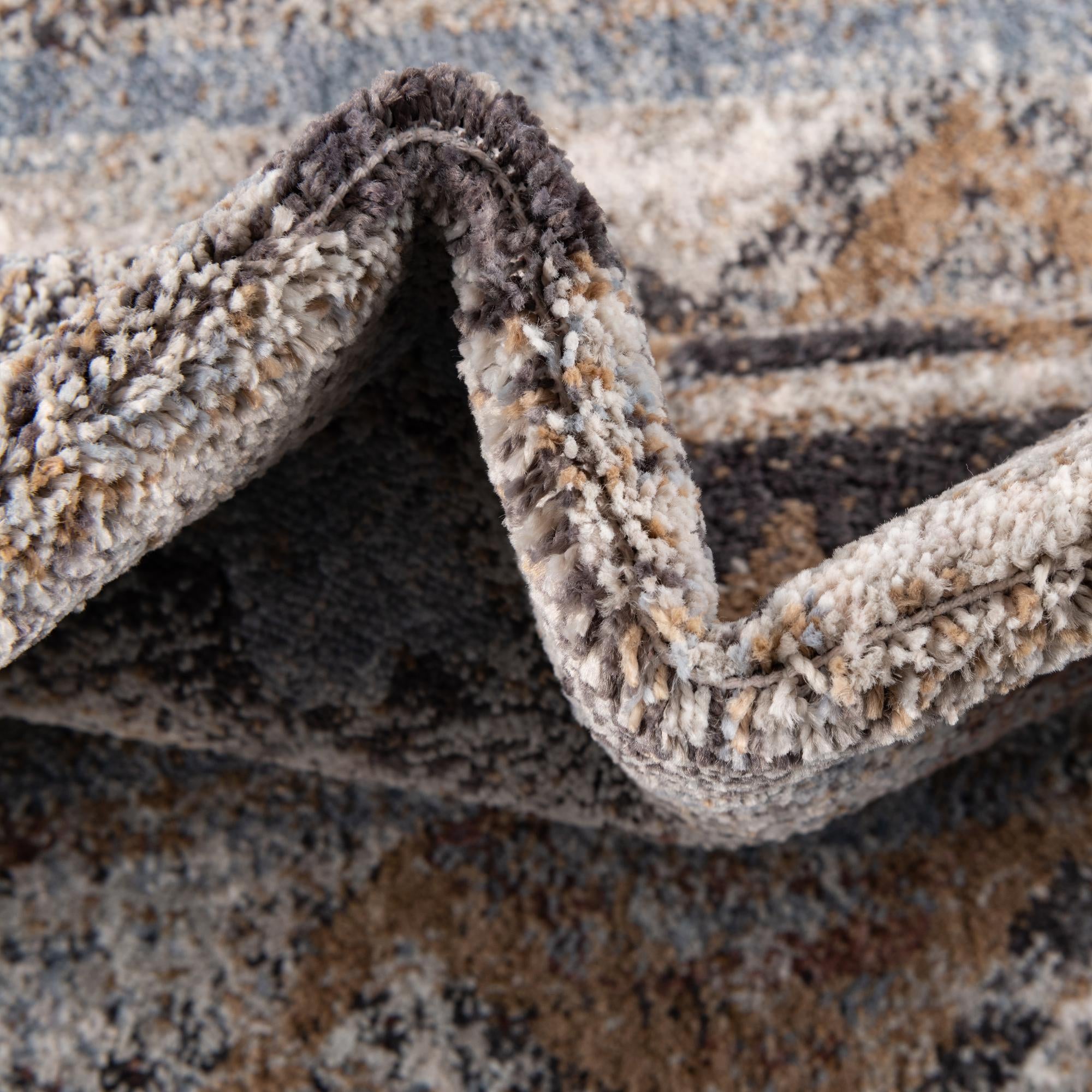 Khaki Gray 7' 10 x 10' Eco Southwestern Rug | Rugs.com