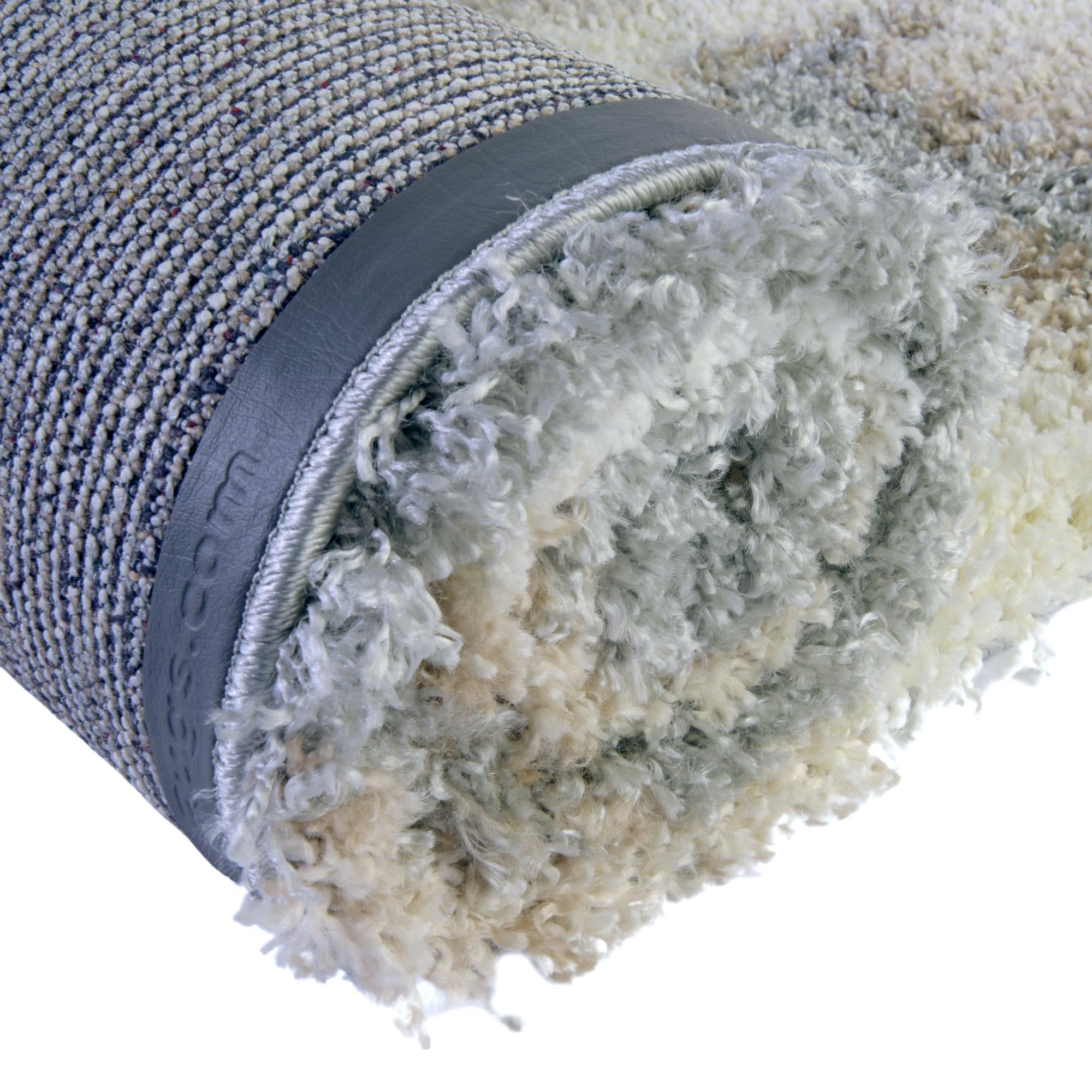 Khaki 2' x 6' 7 Soft Touch Shag Runner Rug | Rugs.com