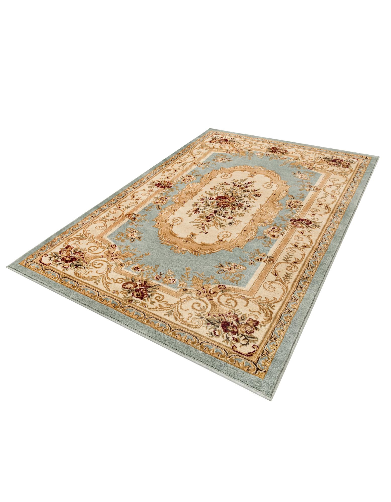 Light Blue 5' 3 x 8' Chateau Rug | Rugs.com