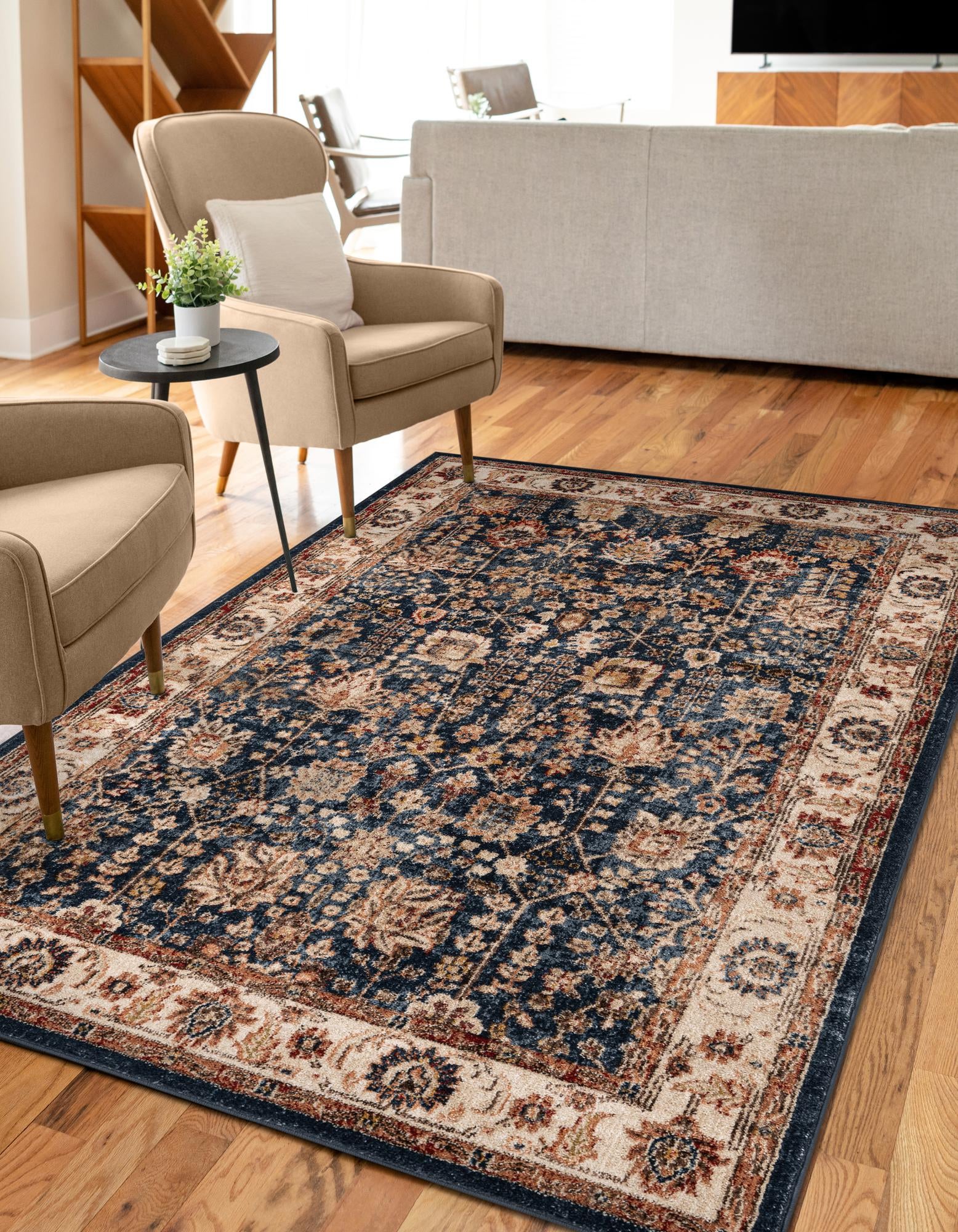 Light Blue 9' x 12' 2 Eden Rug | Rugs.com