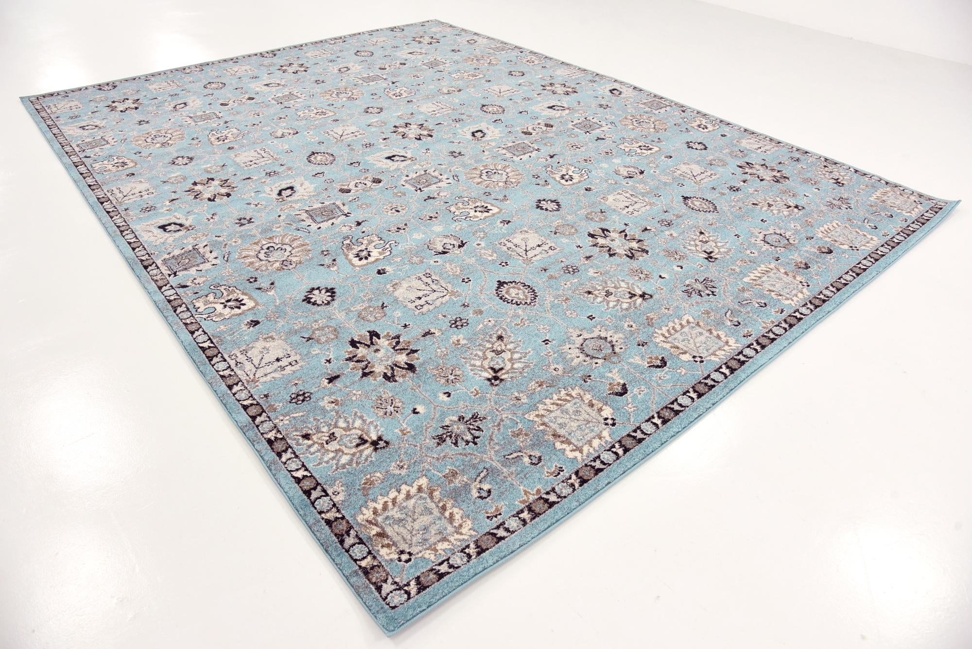Light Blue 9' x 12' 2 Legacy Rug | Rugs.com