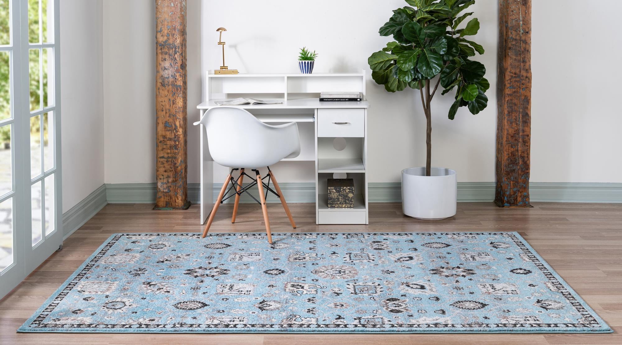 Light Blue 9' x 12' 2 Legacy Rug | Rugs.com