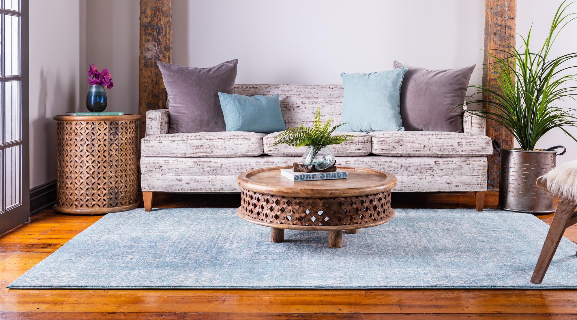 Light Blue 8' x 10' Legacy Rug | Rugs.com