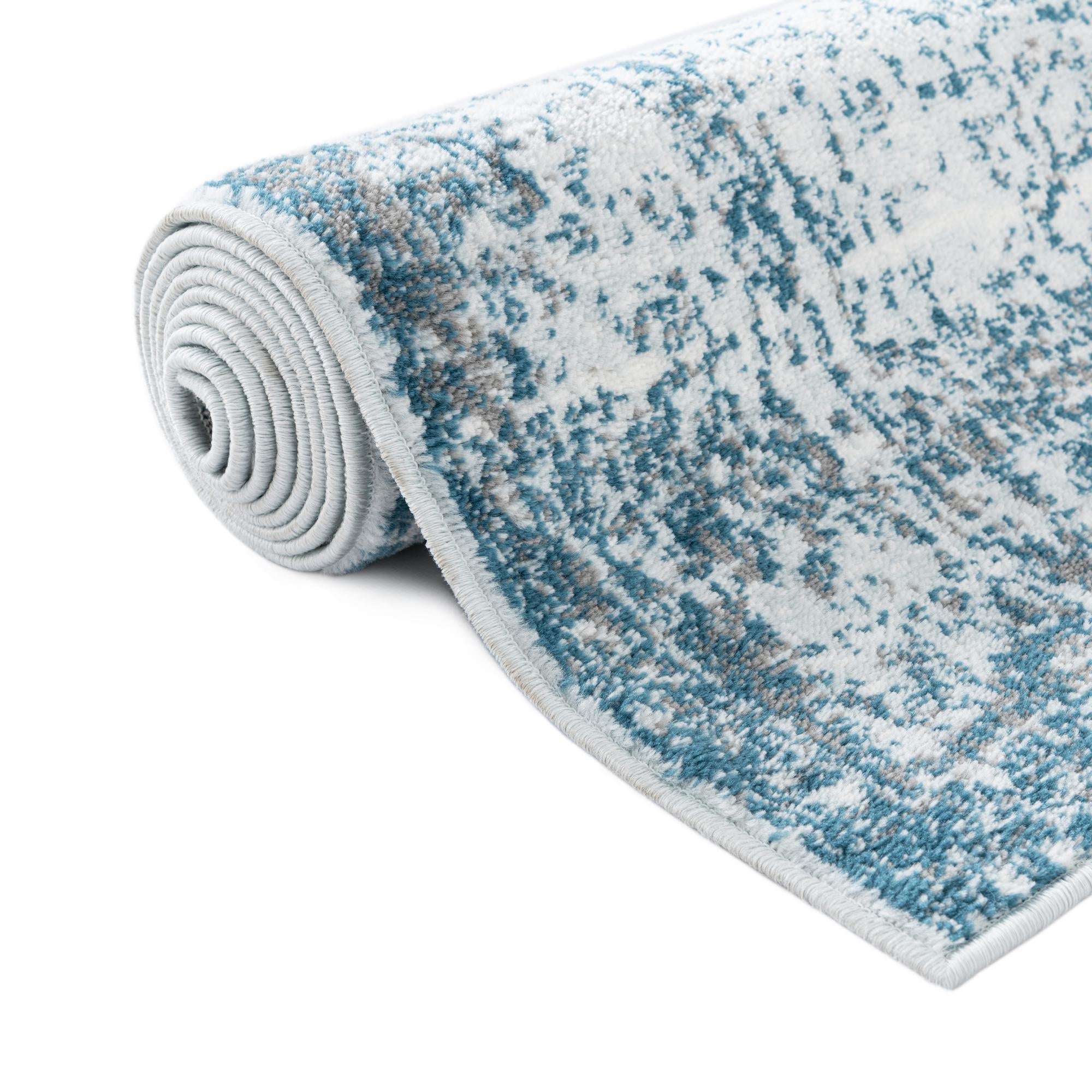 Light Blue 5' x 8' Monte Carlo Rug | Rugs.com