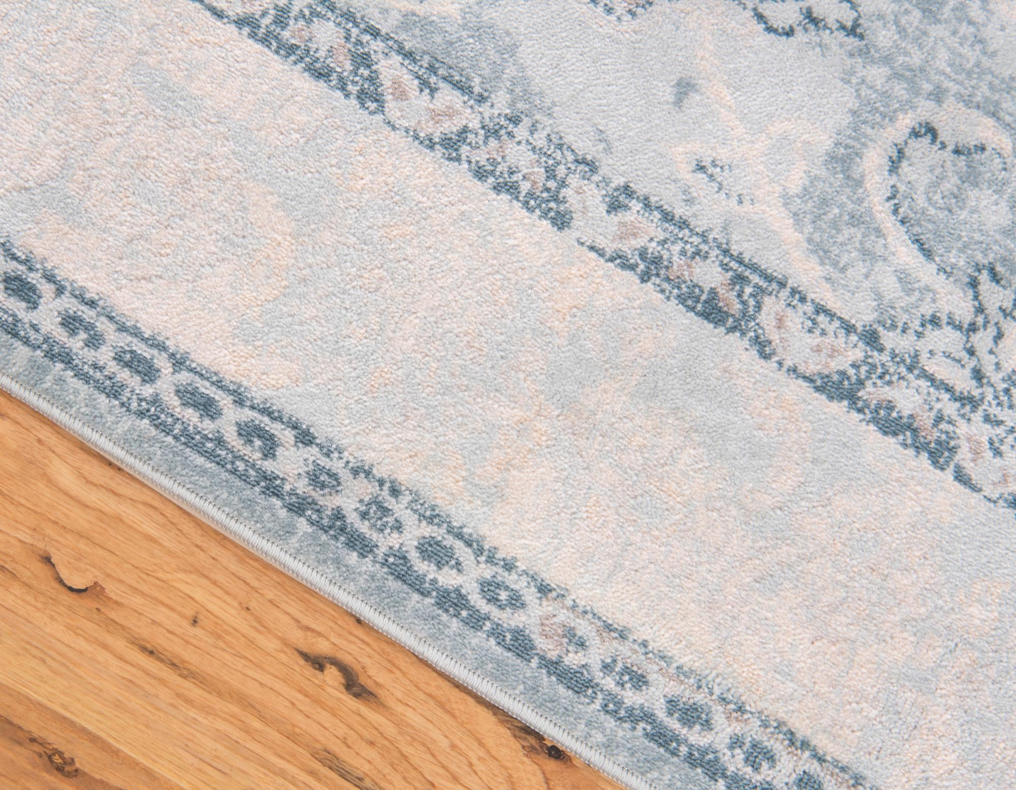 Light Blue 9' x 12' Victoria Rug | Rugs.com