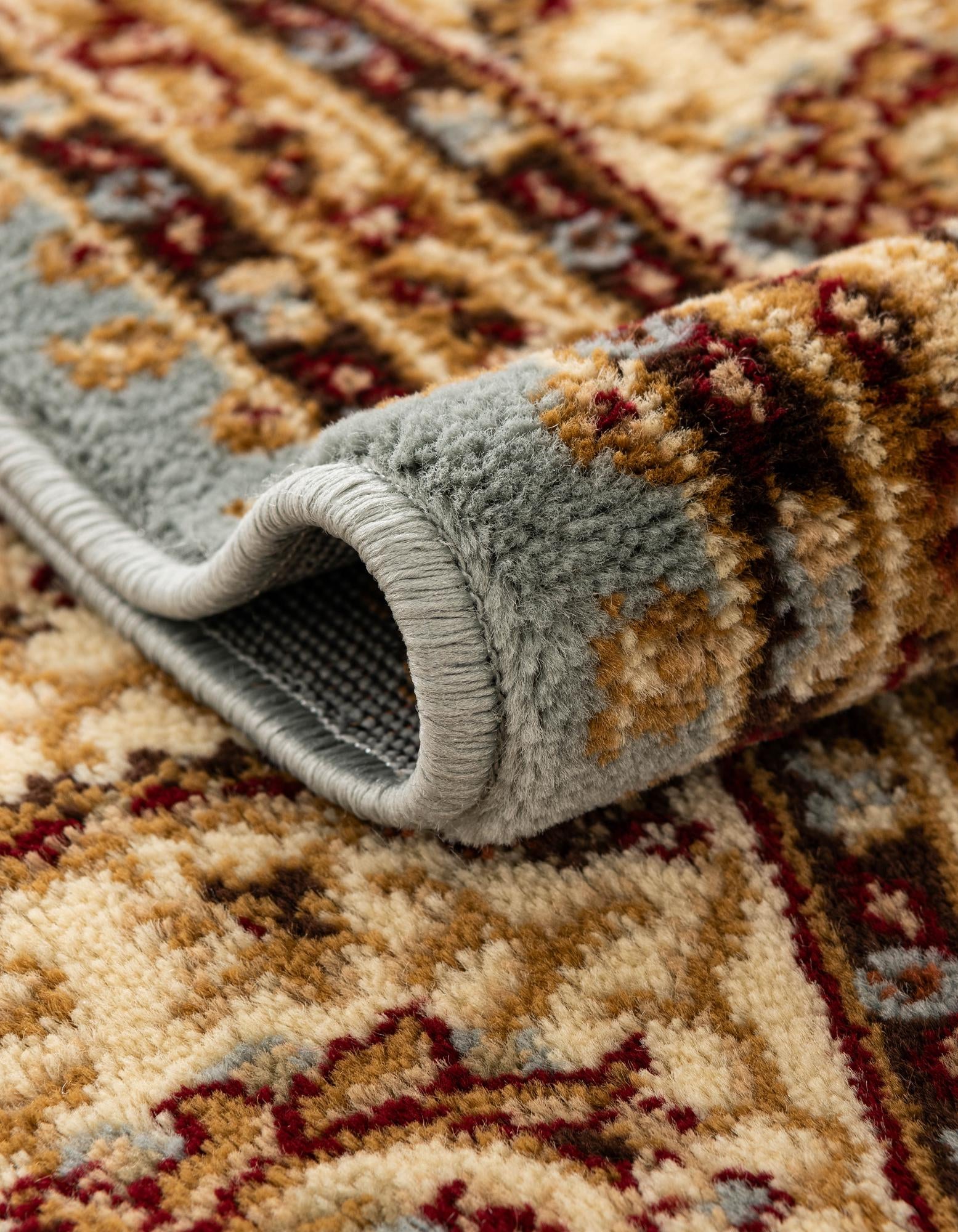 Light Blue 6' x 6' Aditi Round Rug | Rugs.com