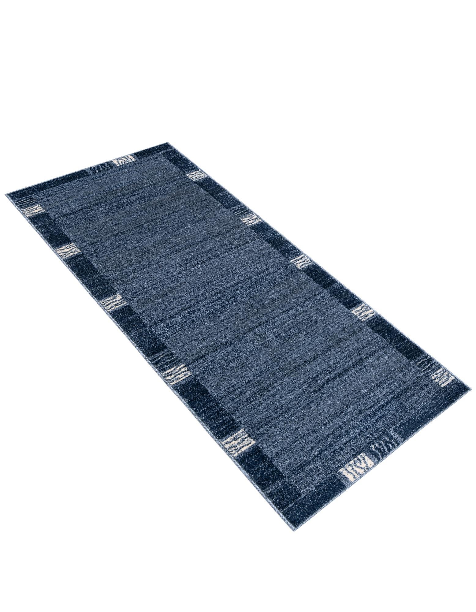 Light Blue 2' 7 x 10' Angelica Runner Rug | Rugs.com